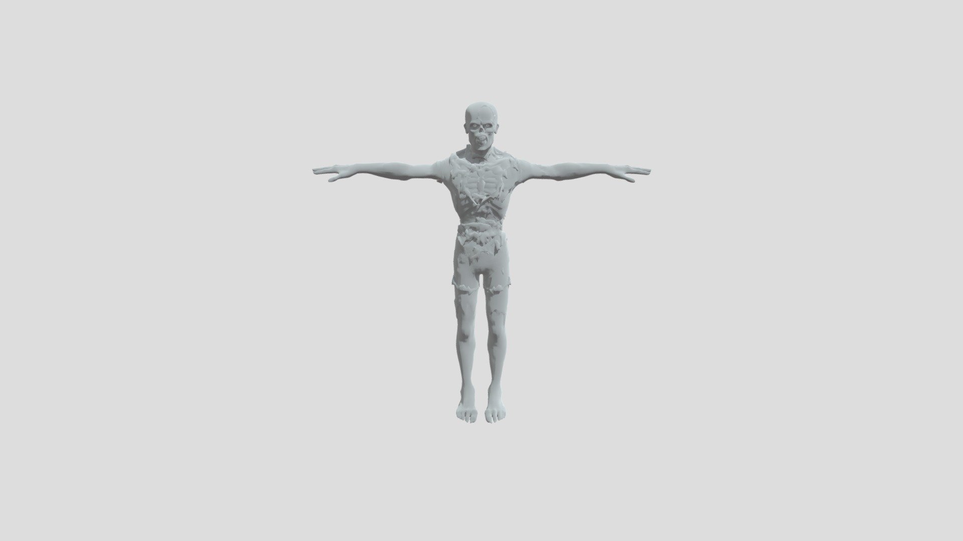 Zombie - Download Free 3D model by Weegee (@weegeeweegee) [c464b55] - Sketchfab