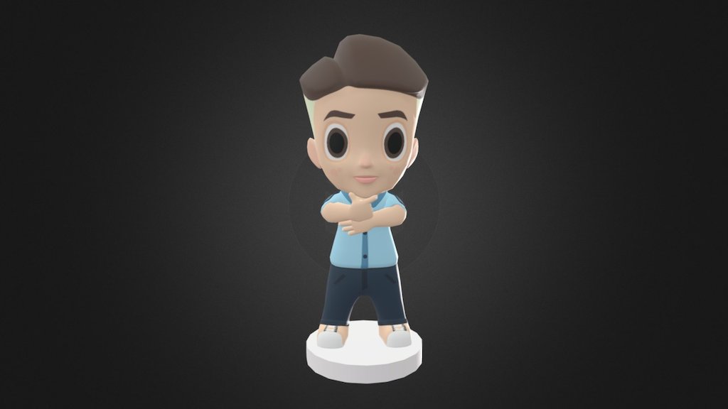 character 3d - 3D model by theppithak [c465916] - Sketchfab