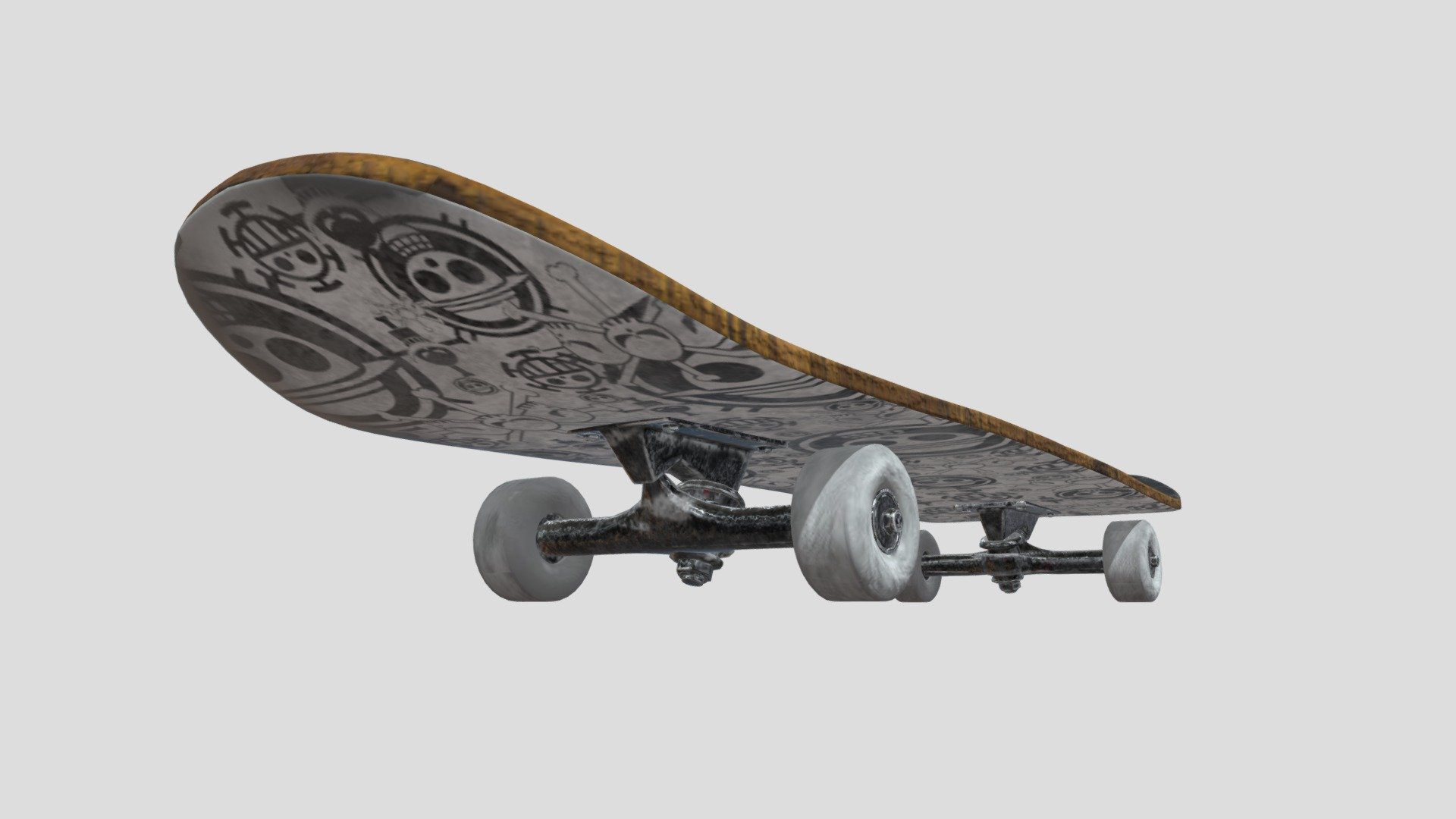 One piece Skate - 3D model by juan1208 [c468747] - Sketchfab