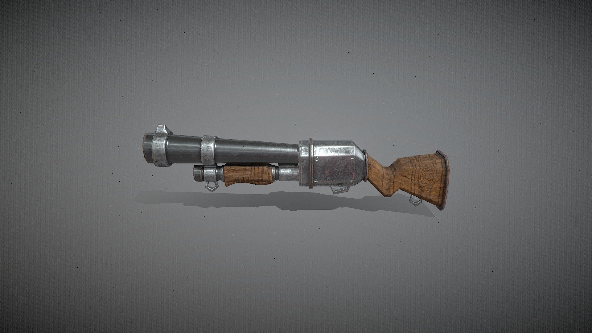 Stylized Riffle - 3D model by mitevski3d [c46887c] - Sketchfab
