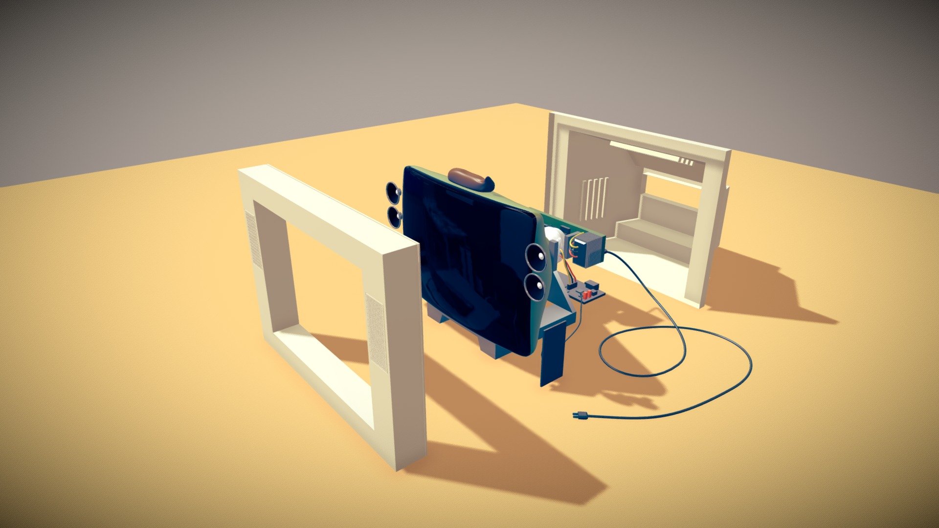 Til-Evision - 3D model by estienne [c4689da] - Sketchfab