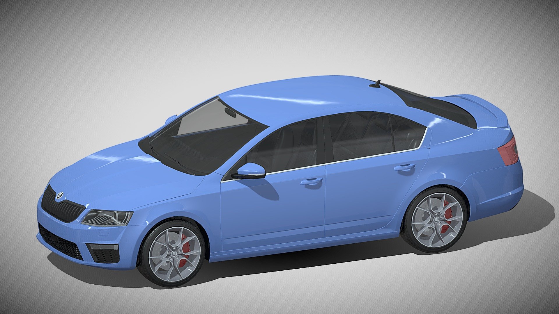 2014 Skoda Octavia RS - Download Free 3D model by BloxBloger [c4697b4 ...