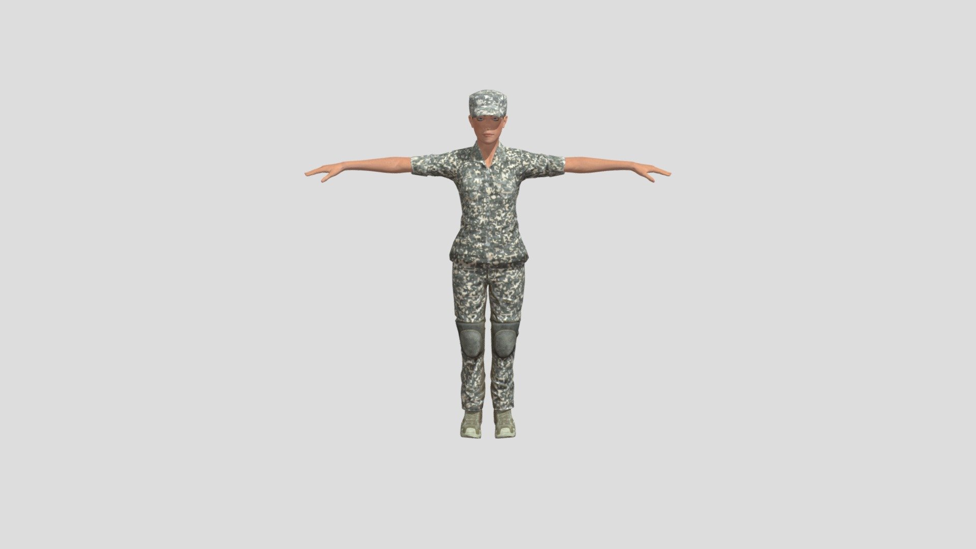 Soldier - Download Free 3D model by Ali Şahan Yalçın (@alisahanyalcin ...