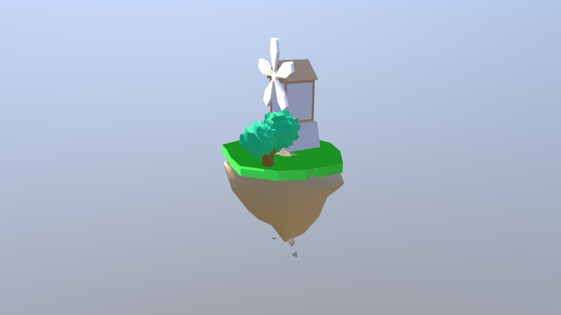 Low-poly-mill - Copie - 3D model by elie06200 [c46dbf8] - Sketchfab