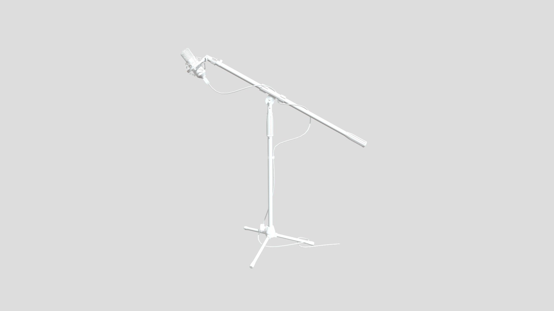 Mic - 3D model by zloy_czech [c46e302] - Sketchfab
