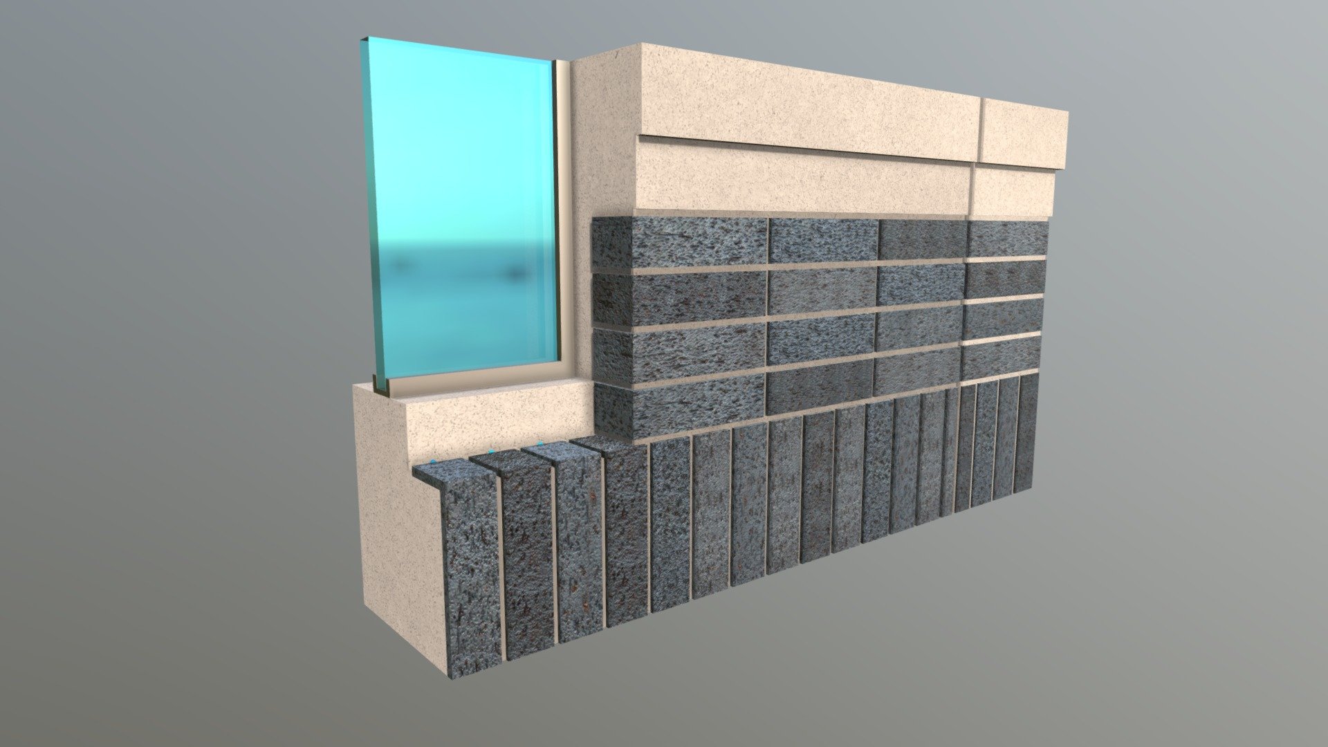 Window Return Detail - 3D model by InnovativeBrick [c46eb71] - Sketchfab