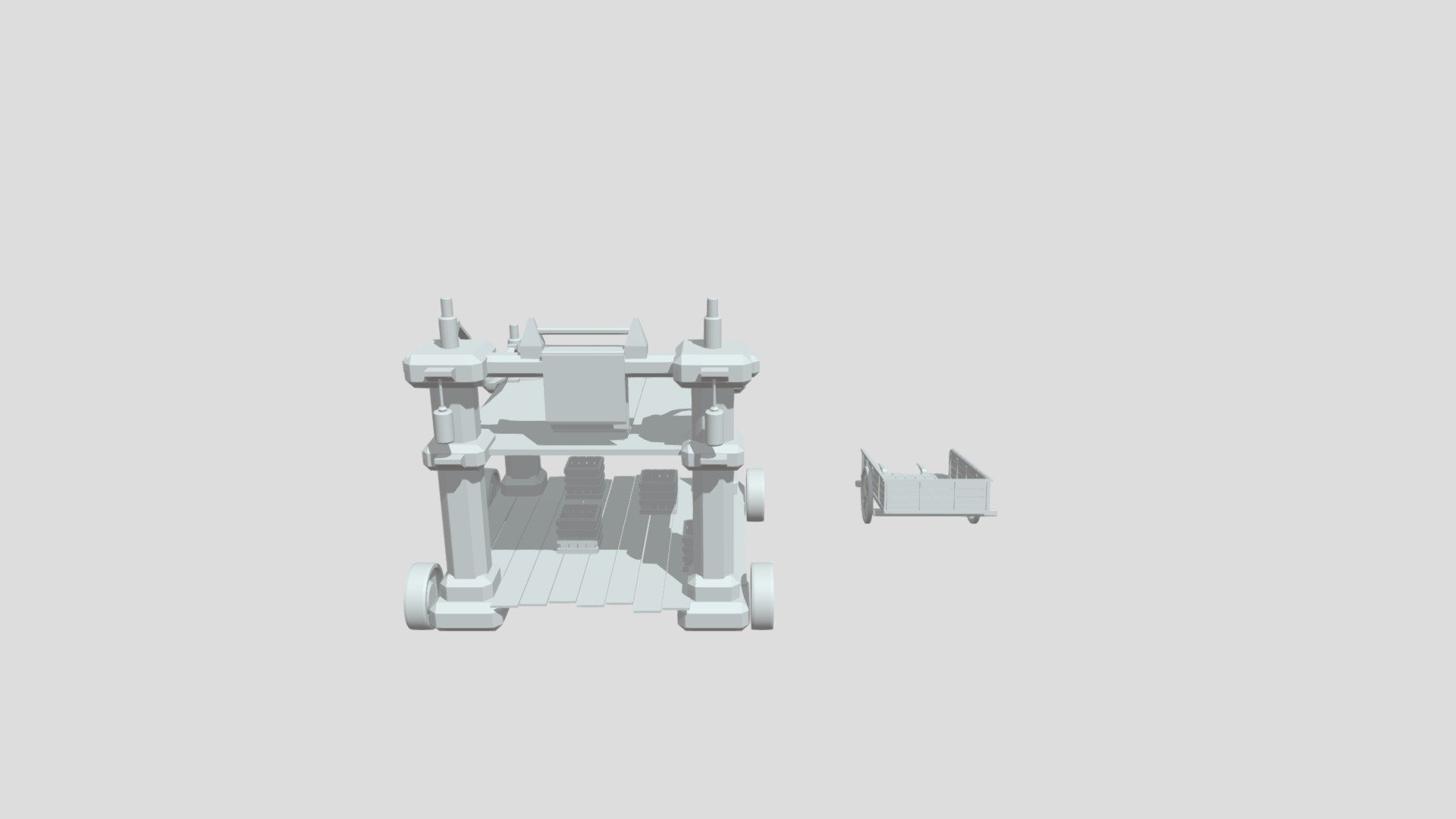 Zandalari Cart - 3D model by Aiwden [c46ef7b] - Sketchfab