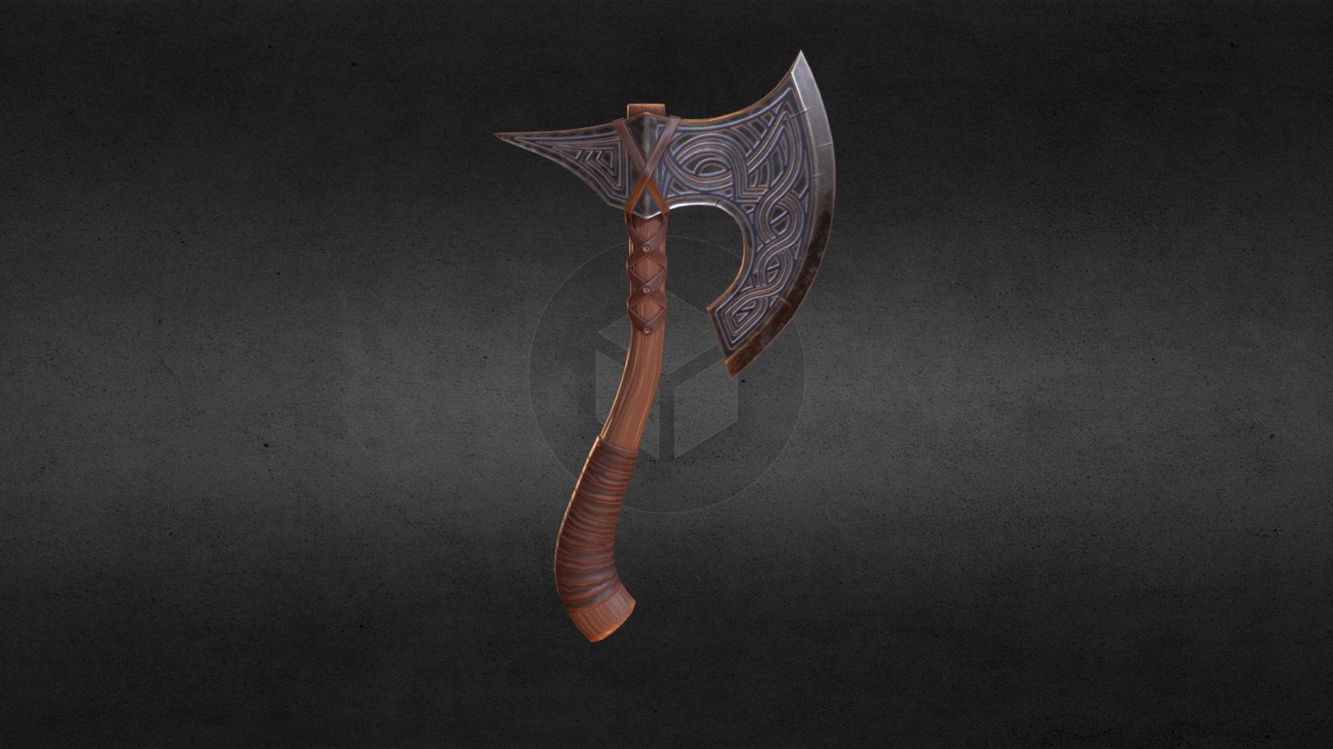 Vicking Axe - 3D model by JoacoPose [c46f085] - Sketchfab