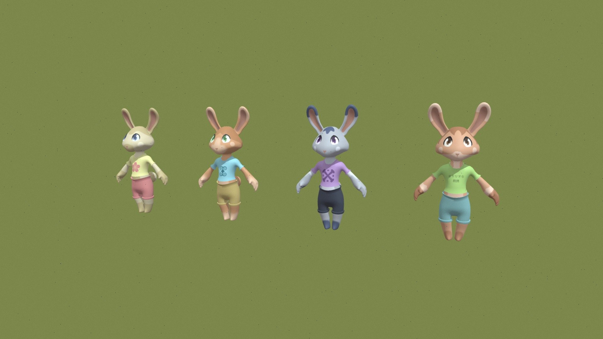 Pack Generic NPCs - 3D model by mlle_gavroche [c46f95c] - Sketchfab