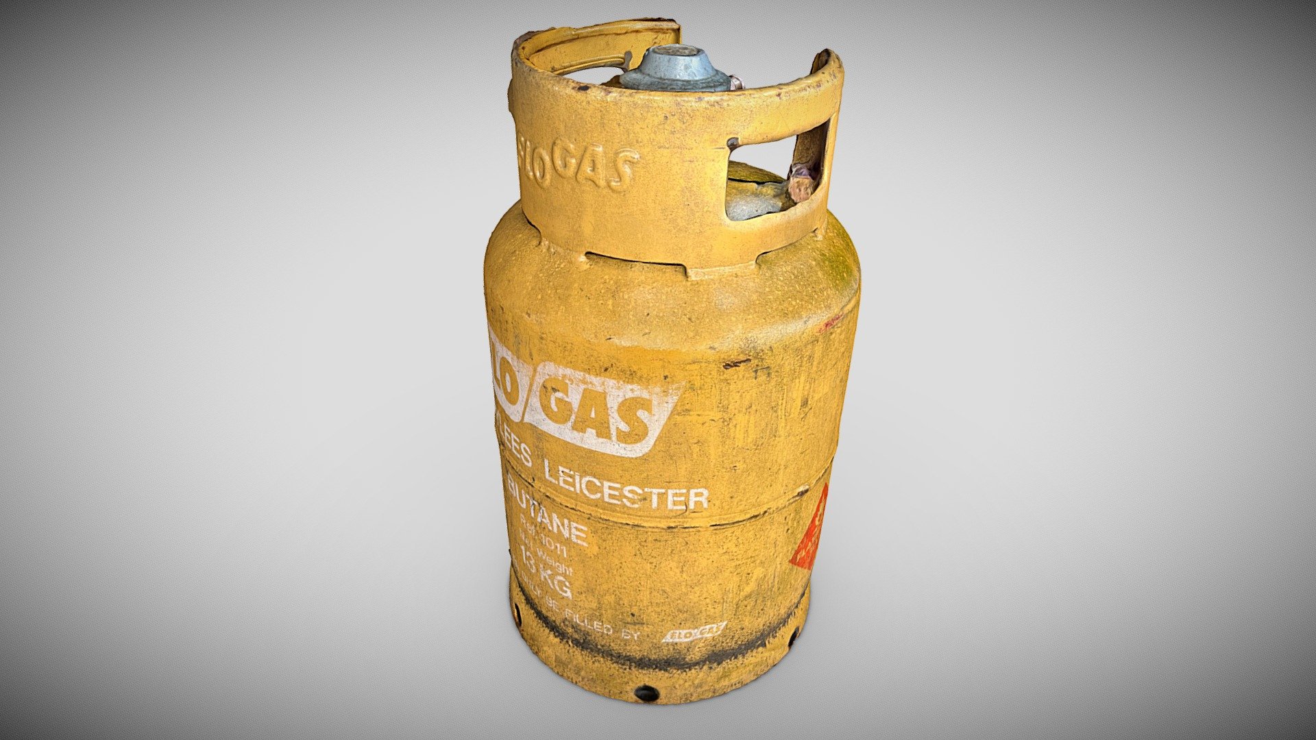 UK gas cylinder photogrammetry - Buy Royalty Free 3D model by Alex ...