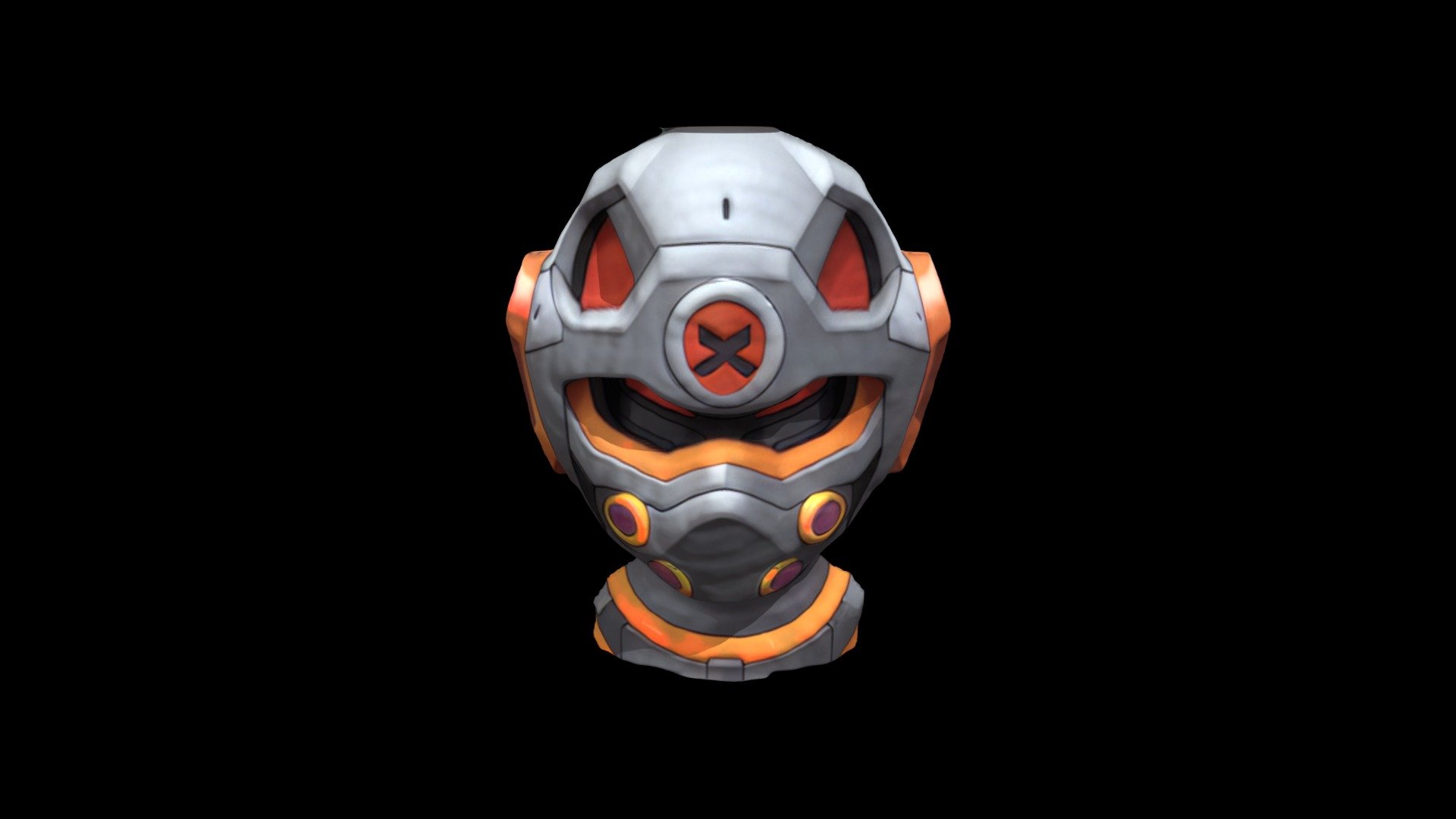 Helmet Mask Robot Cartoon 1863 - Download Free 3D model by klrxyz ...