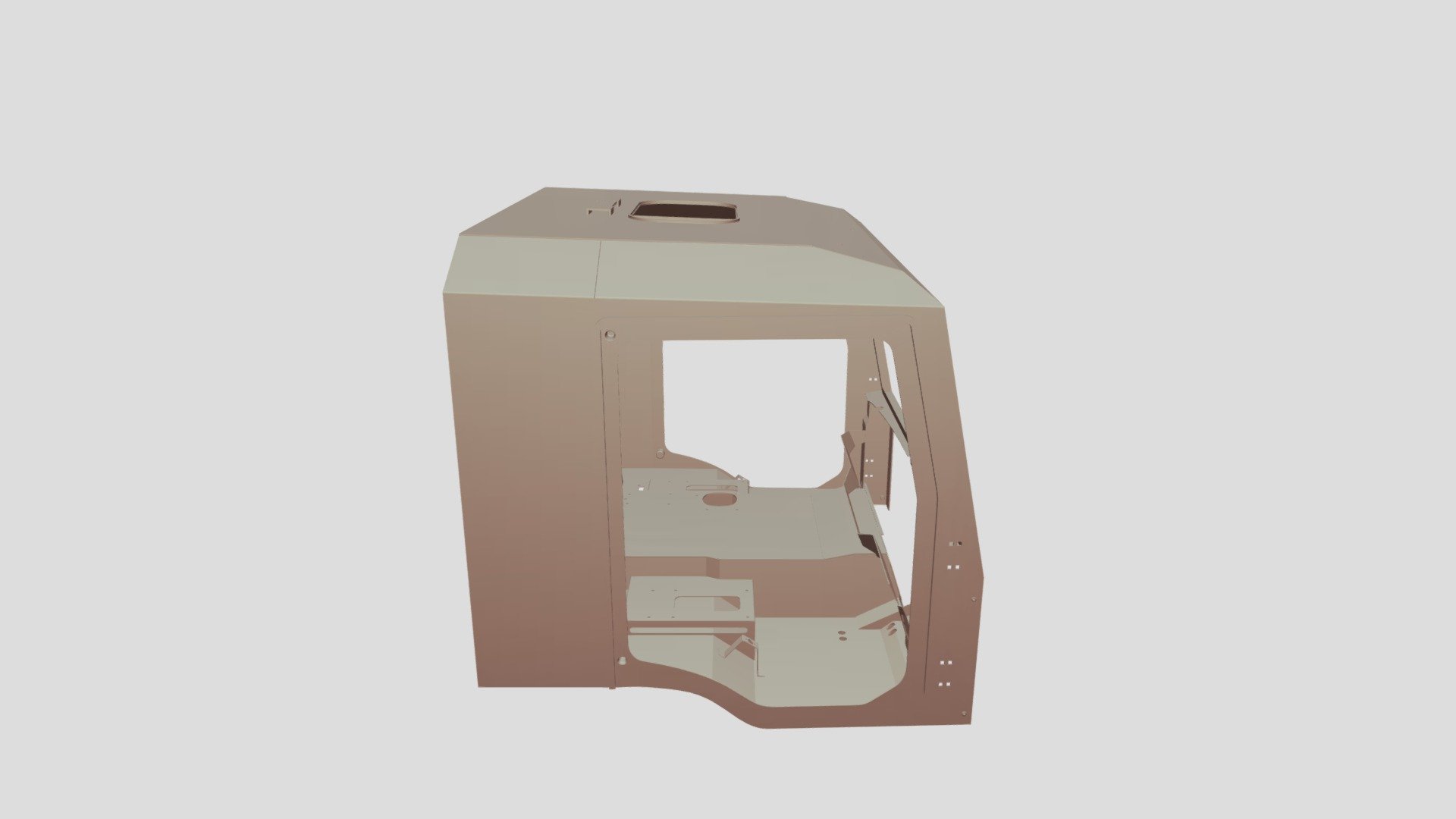 cabin truck - Download Free 3D model by mehcicek [c472258] - Sketchfab