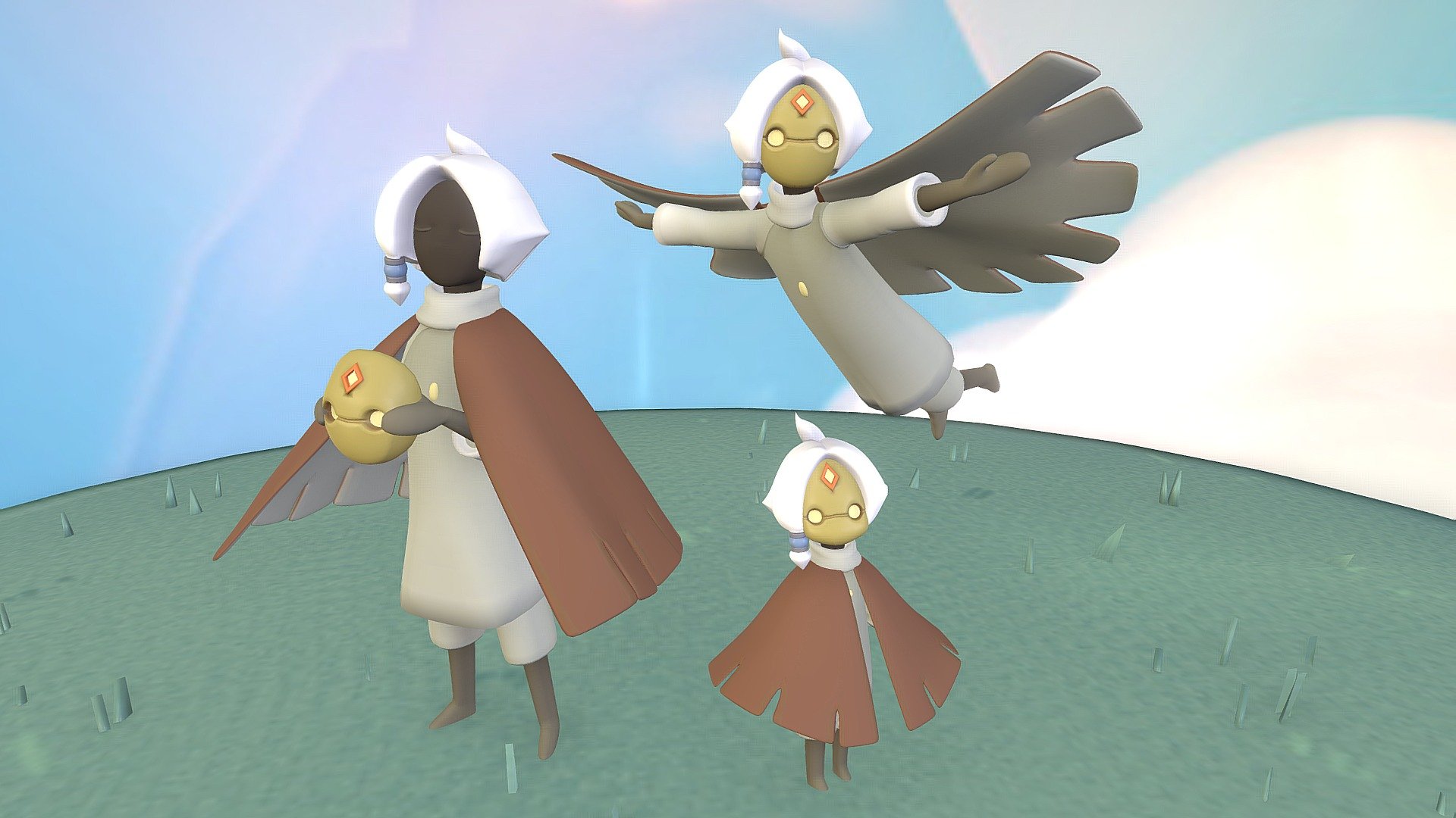 Sky Children of the Light - 3D model by Nat (@natton) [c472472] - Sketchfab