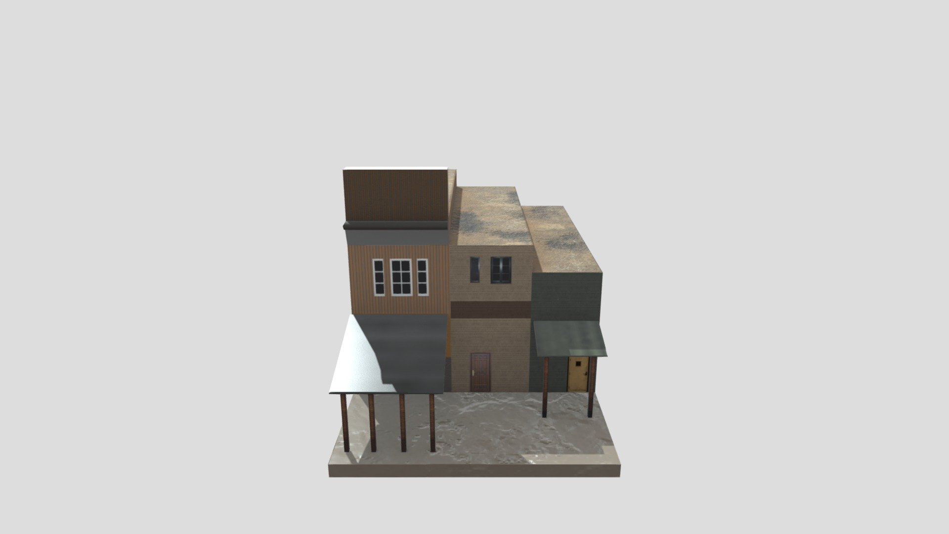 SIMPLE HOUSE - 3D model by jawadhashmii [c472900] - Sketchfab