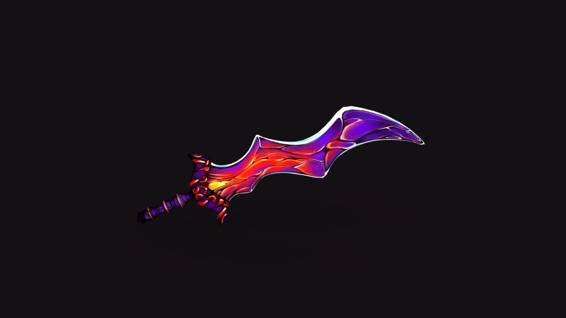 Fire Sword - 3D model by Chris Nazul (@25-6-95) [c472d94] - Sketchfab