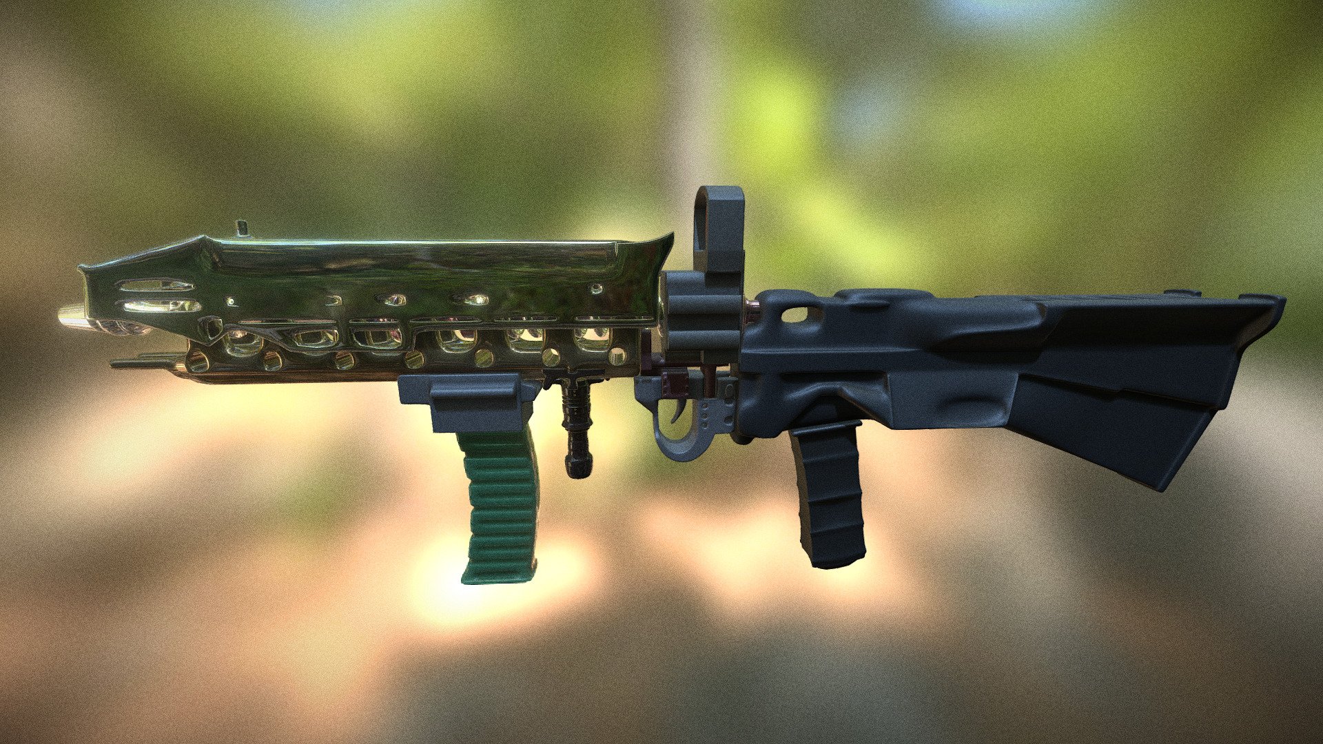 Pew Pew 911 Gun Concept - 3D model by avikbellic911 [c47348f] - Sketchfab