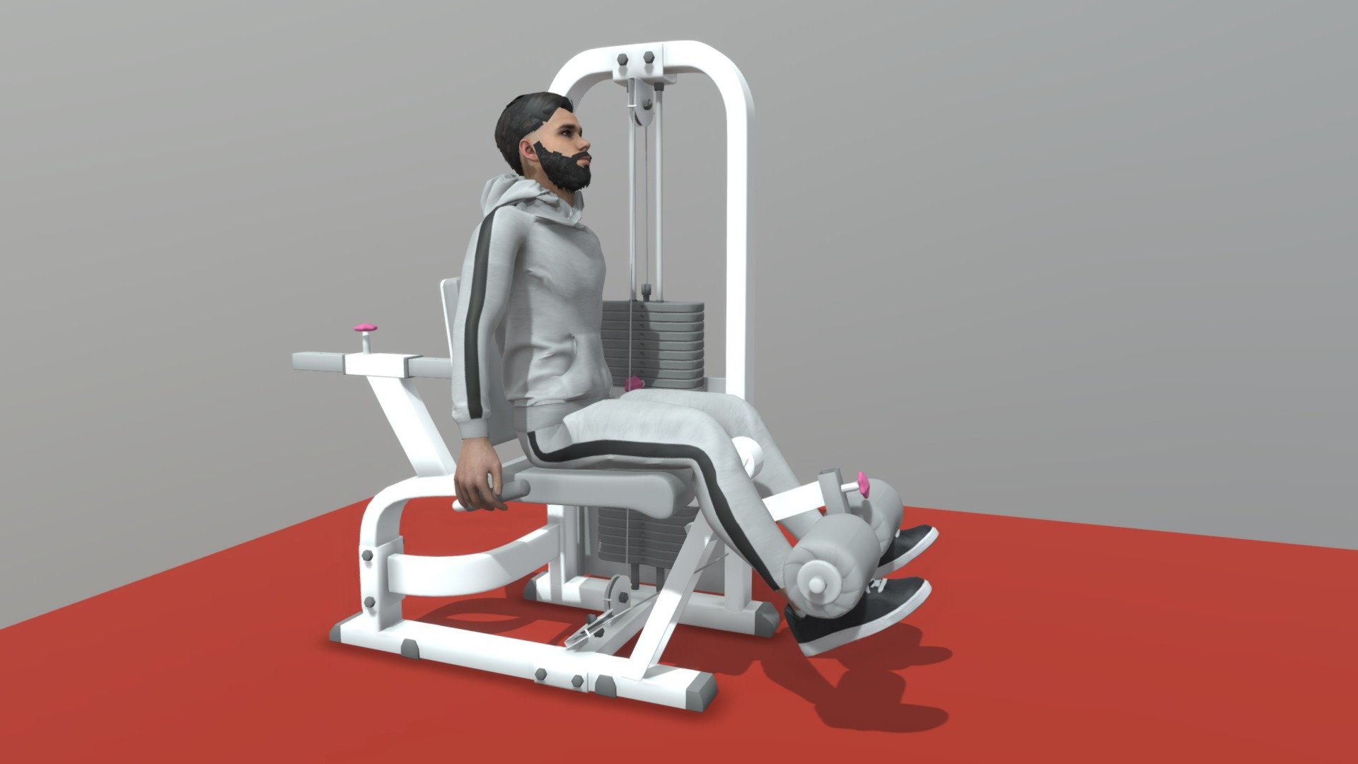Legs work out (animated) - Buy Royalty Free 3D model by luismi93 ...
