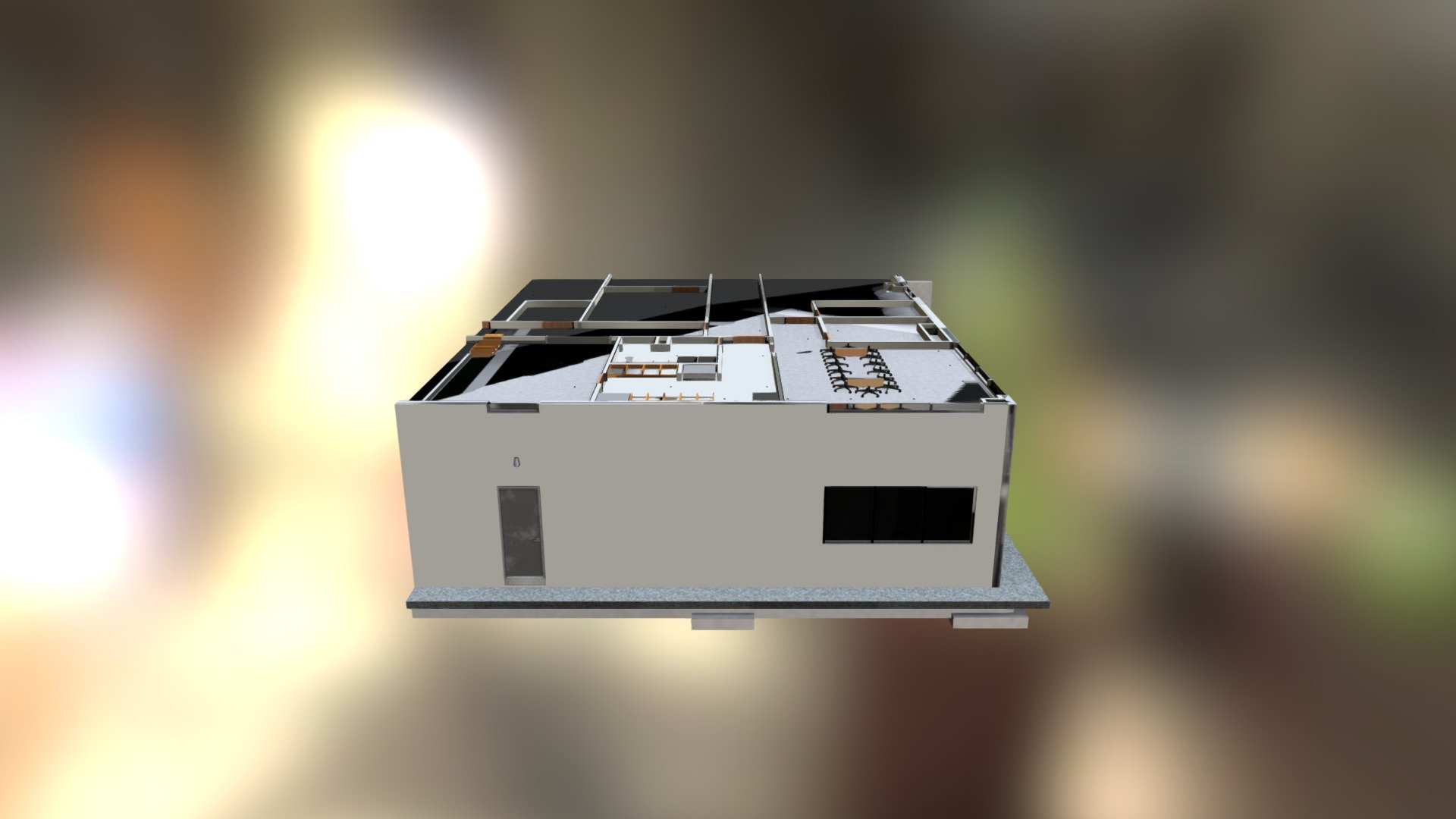 break room - 3D model by nicolsita [c47659b] - Sketchfab