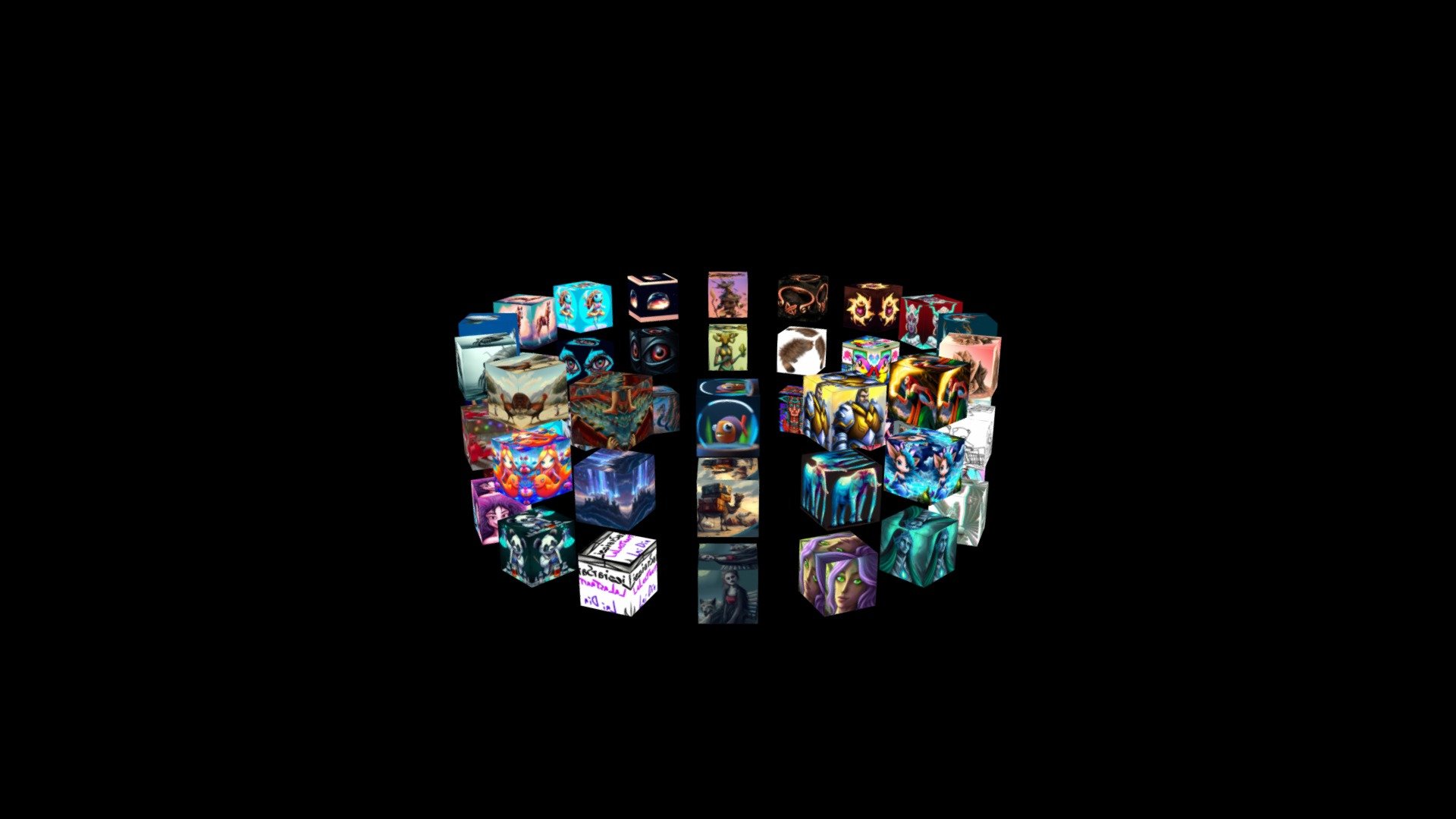 DallE Art World 82 - Download Free 3D model by klrxyz [c476c45] - Sketchfab
