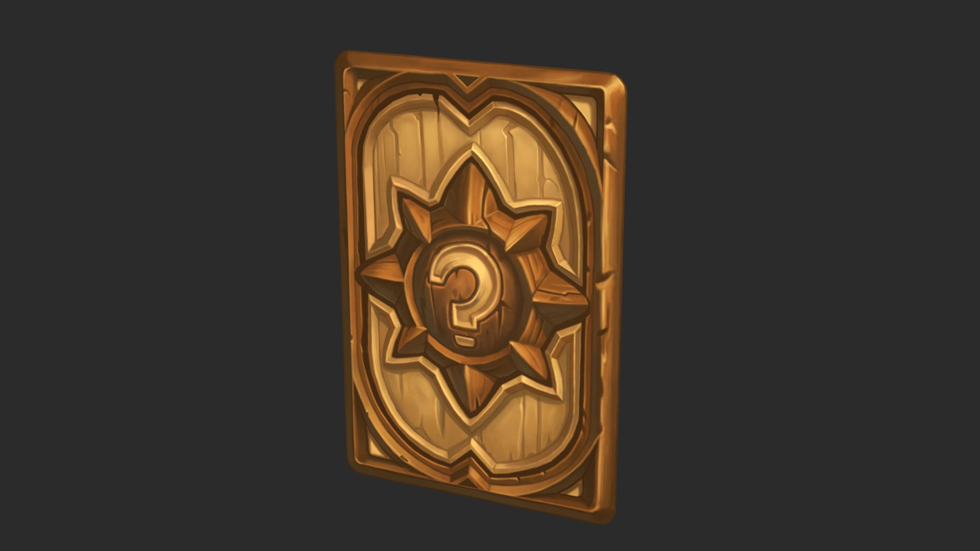 Hearthstone Fanart Card Back Material Study - 3D model by GrunoKromer ...
