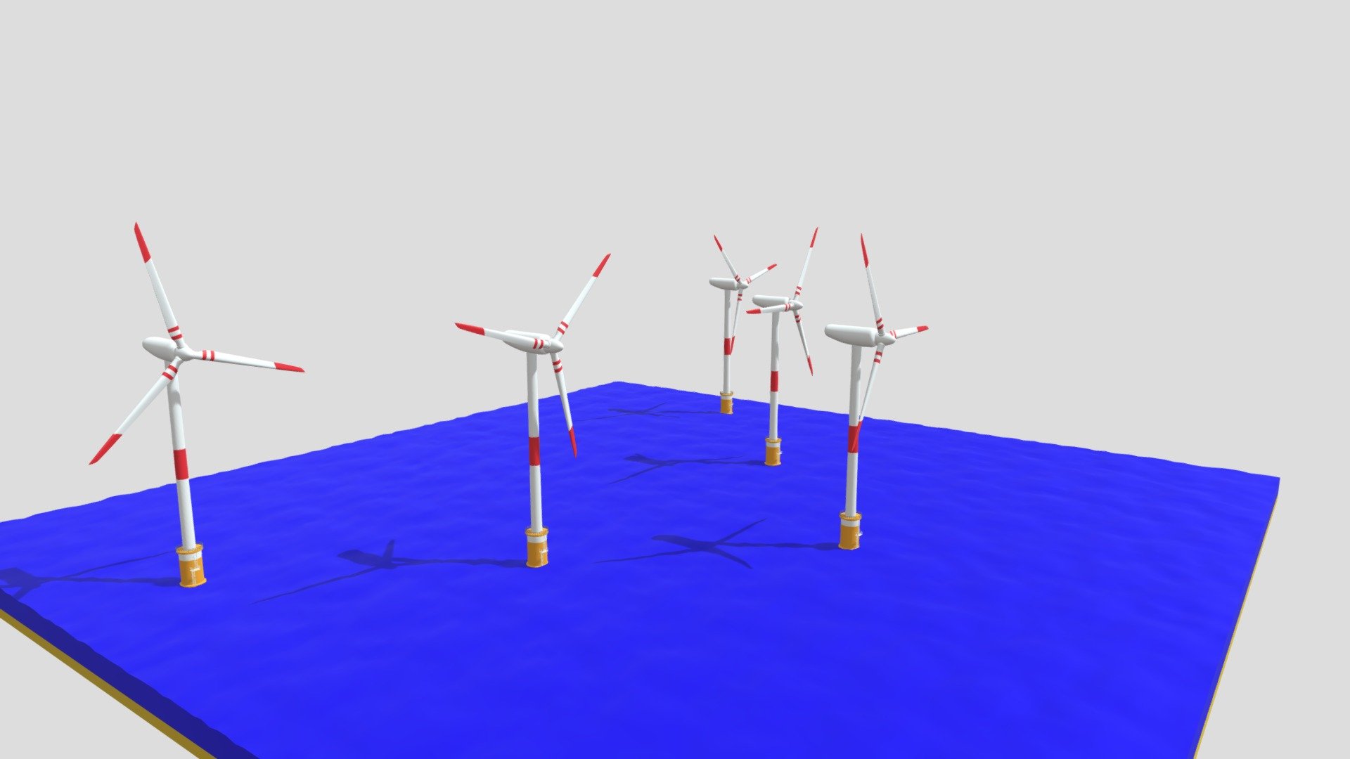 Offshore Wind Turbine - Buy Royalty Free 3D model by Philip Storm ...