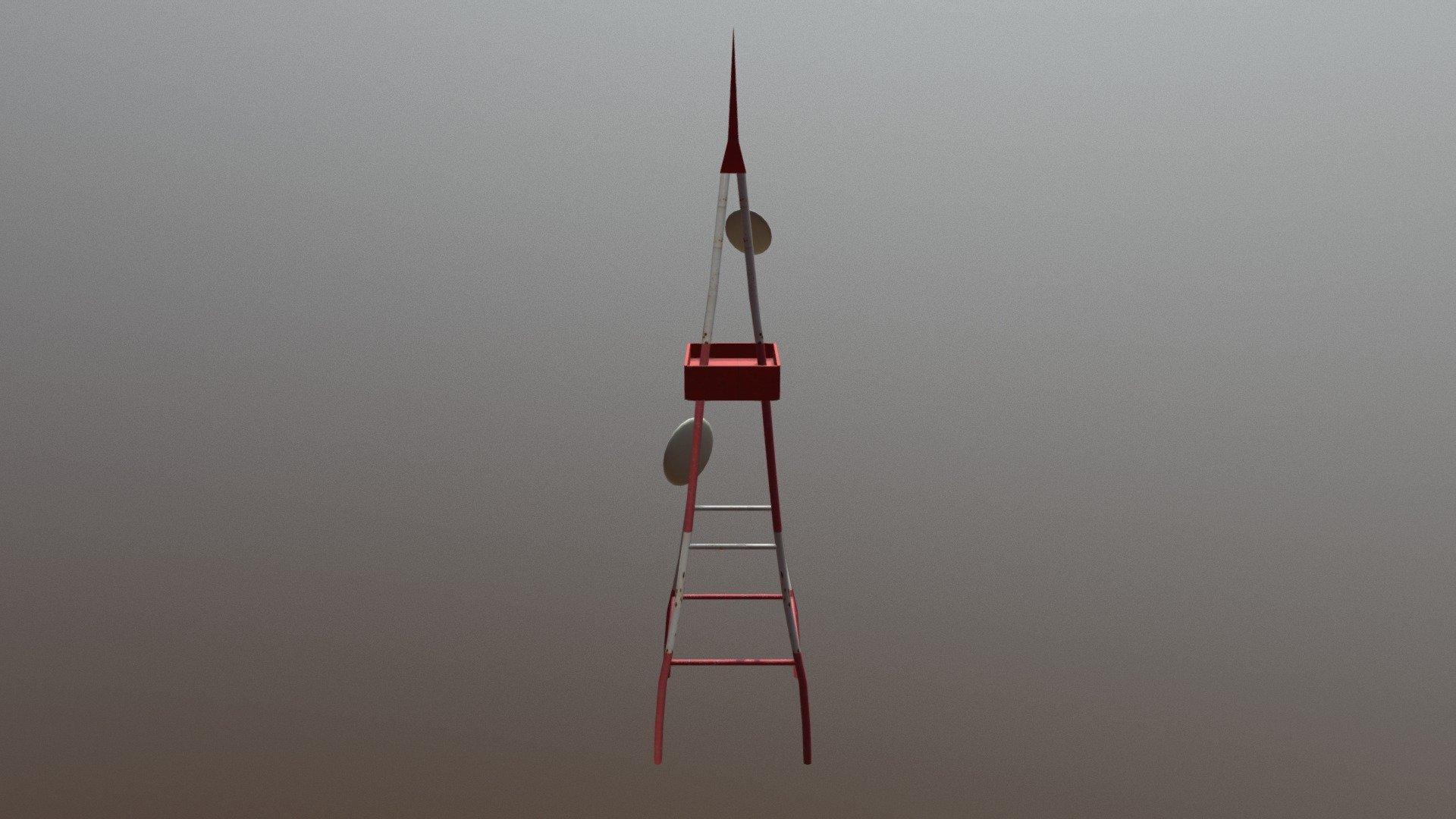 Radio Tower - 3D model by Arcine [c47bcbd] - Sketchfab