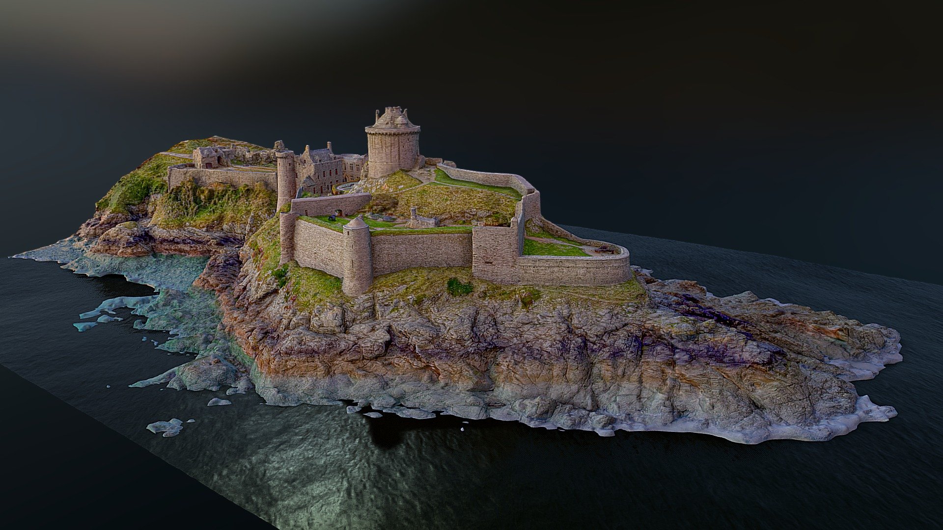Fort La Latte - Buy Royalty Free 3D model by LZCreation (@jmch ...