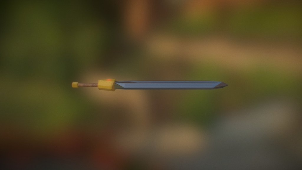 Angular Sword - 3D model by obscurainc [c47e606] - Sketchfab