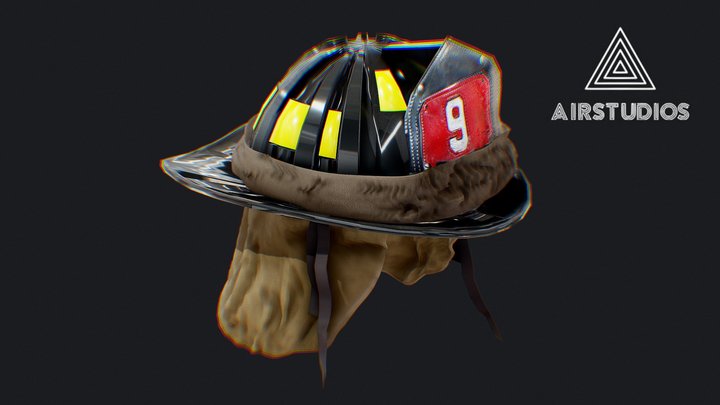 Firefighter-helmet 3D models - Sketchfab