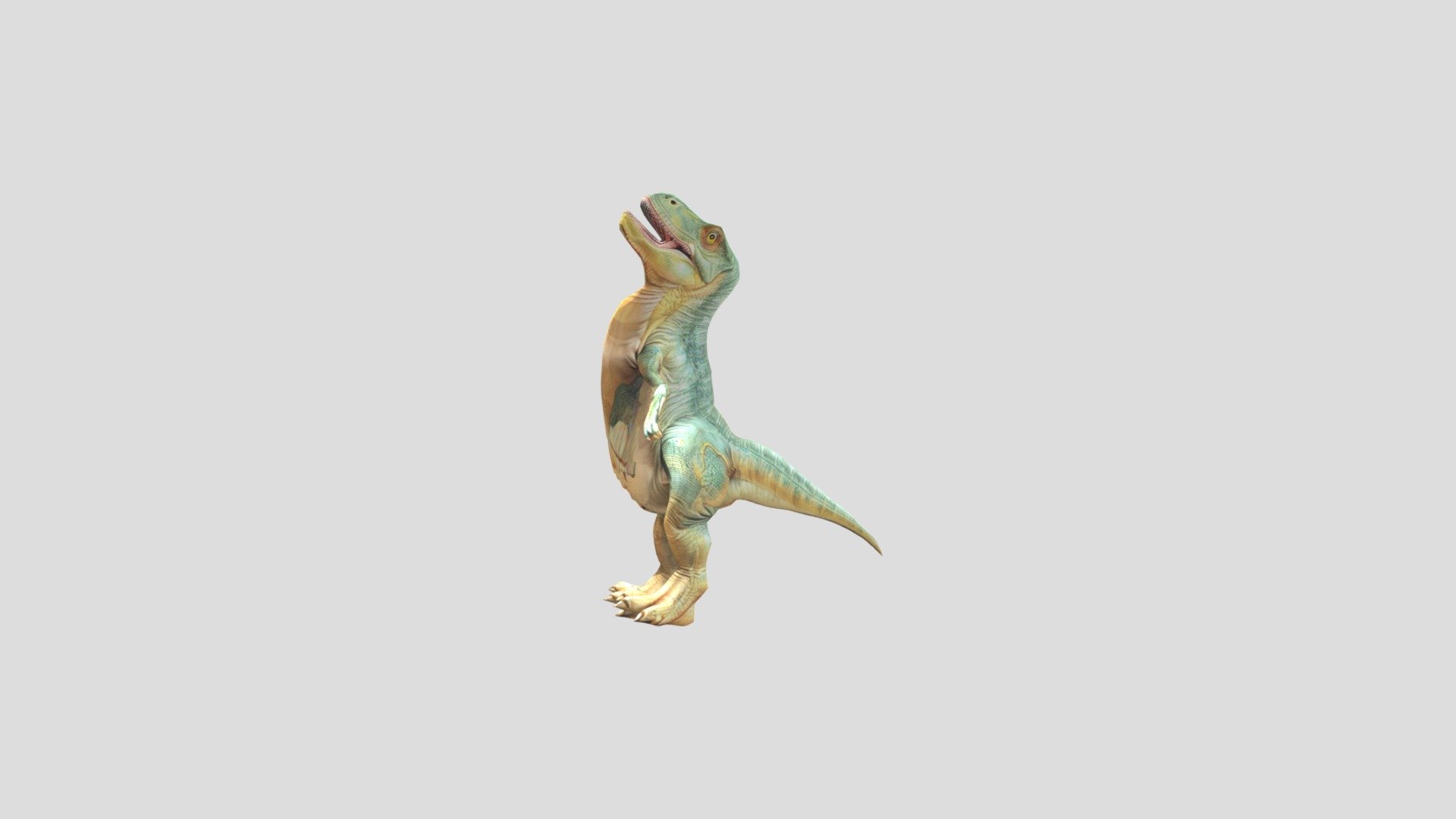 Dinosaur Looking Up Idle - Download Free 3D model by DNAelite [c47fcac ...