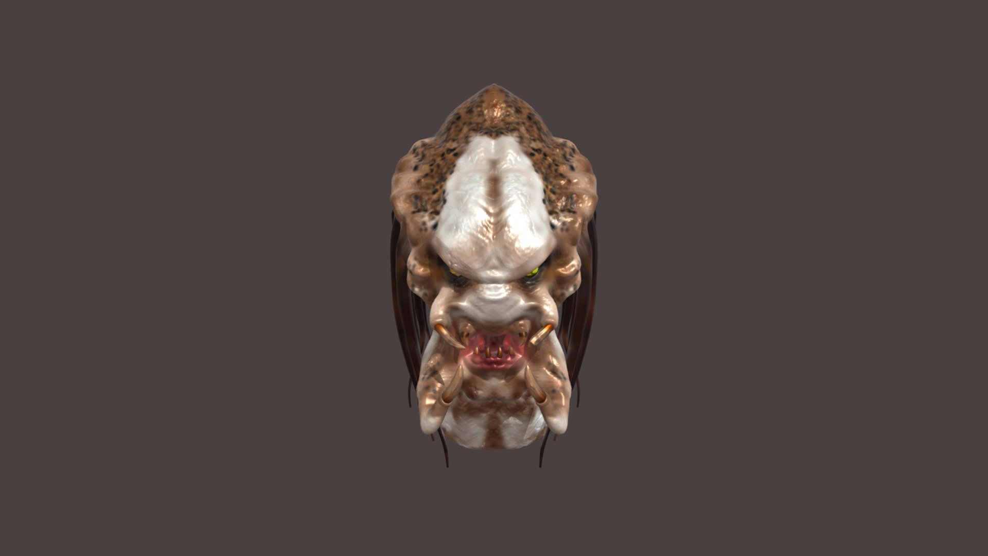 Predator Head - 3D model by StanislasJ [c481a44] - Sketchfab