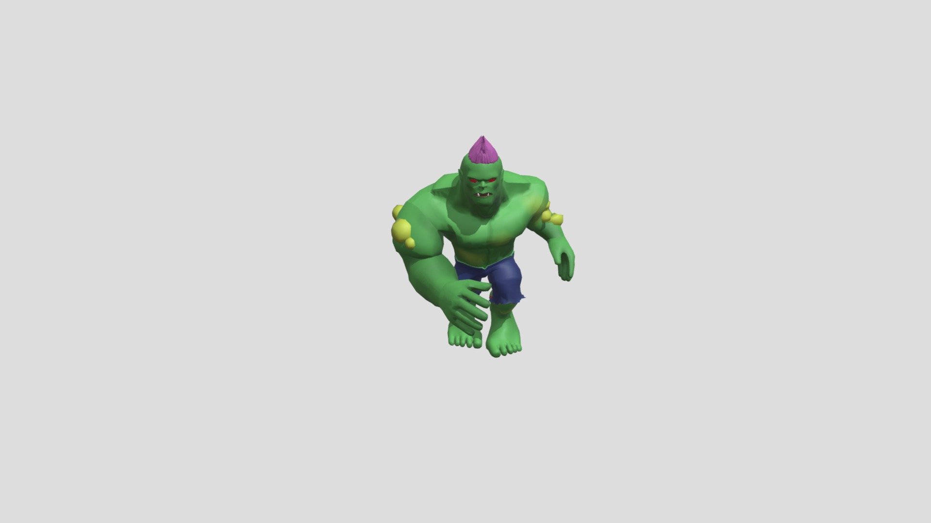 Hulk - 3D model by yennhii [c481fb4] - Sketchfab
