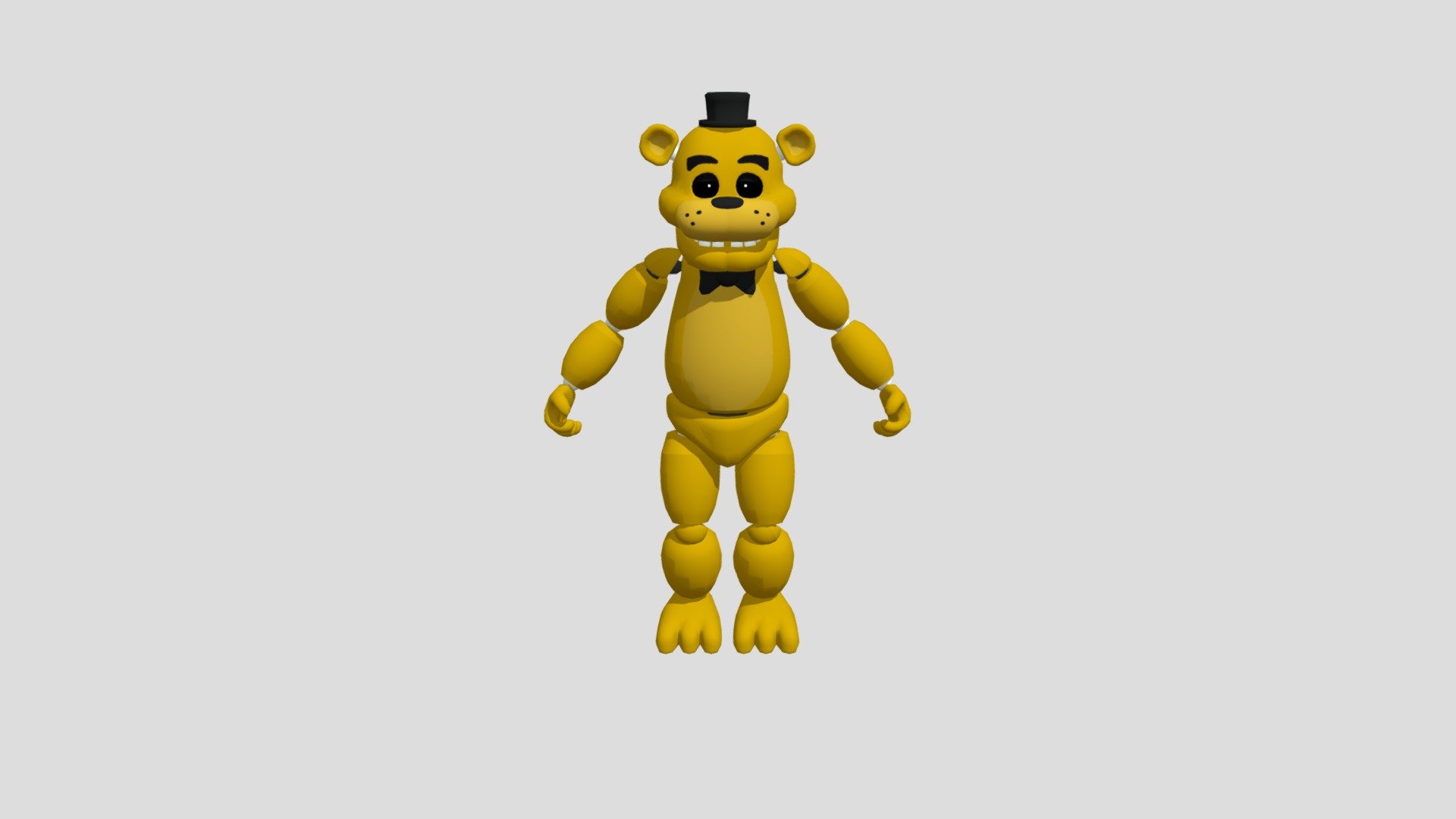 Color Golden Freddy FNAFSFM1 - Download Free 3D model by kamdezbroz ...