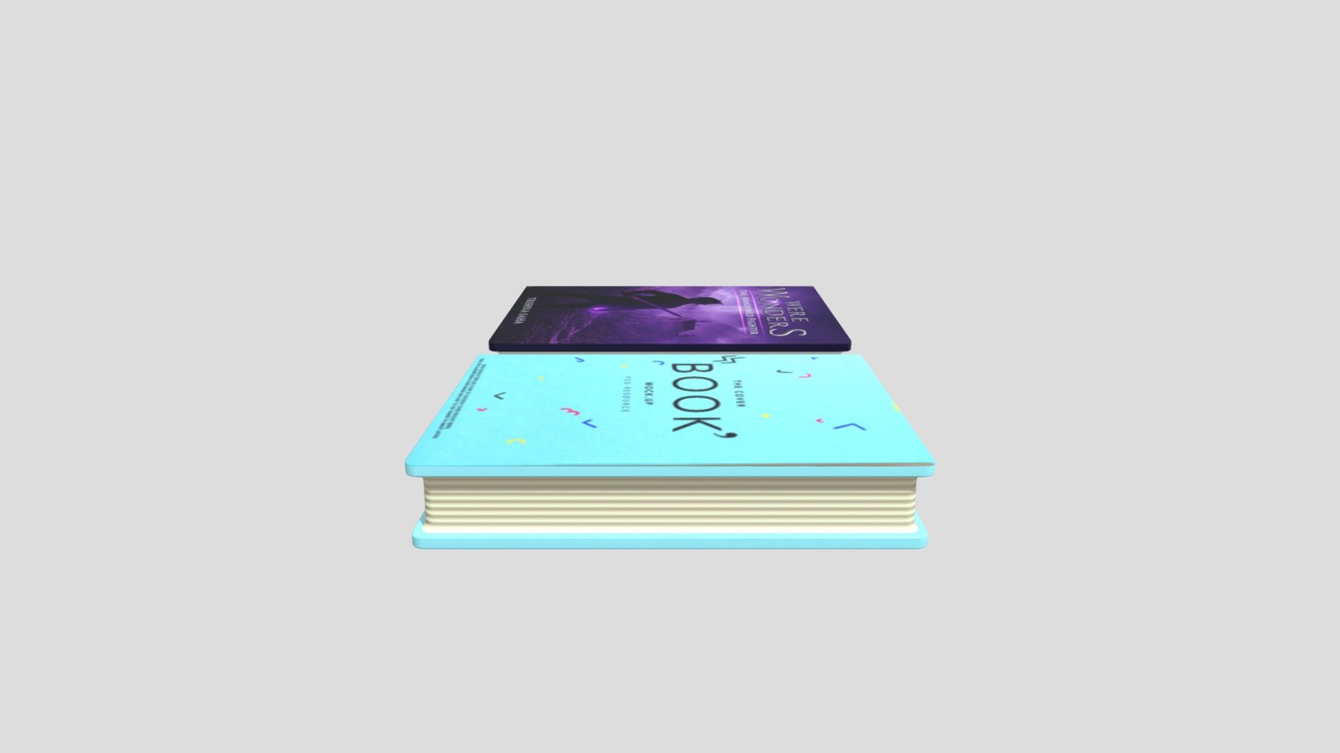 Book - 3D model by poulami [c4849c3] - Sketchfab