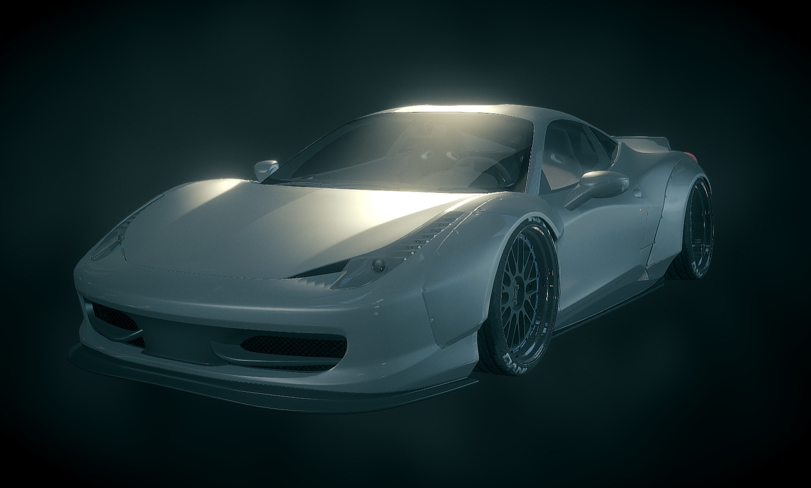 Ferrari 458 Liberty Walk - 3D model by Tawan [c484b3e] - Sketchfab