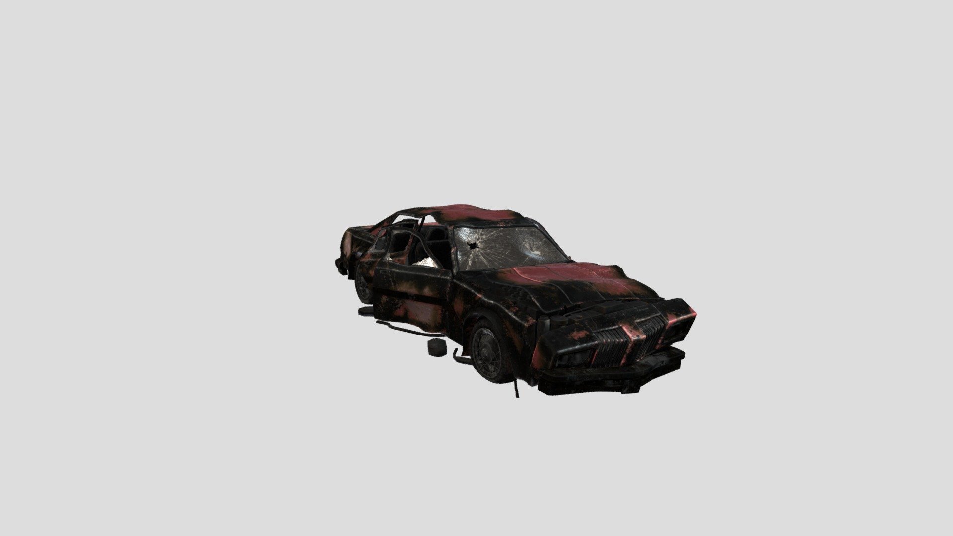 Wrecked Car - Download Free 3D model by @ShreyanshChaurasia_13 ...