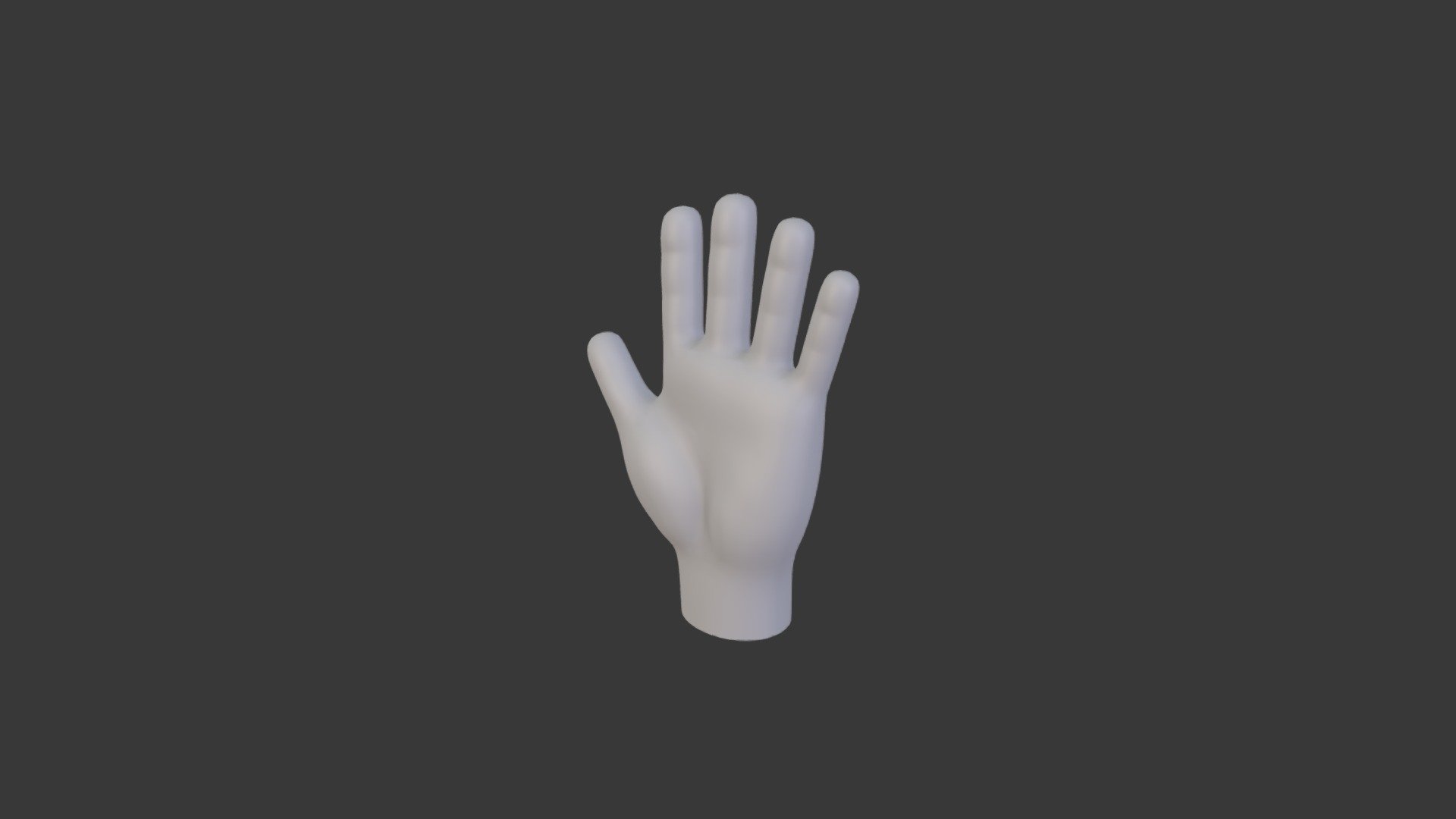 Hand 001 - 3D model by Character Part (@CharacterPart) [c484f20 ...