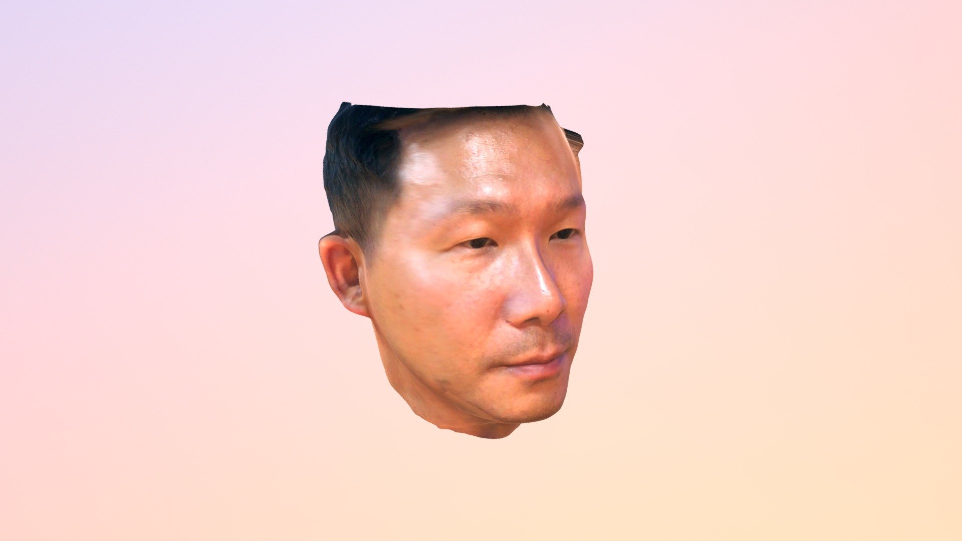 James_3D_Face - 3D model by iSSAtek [c485615] - Sketchfab