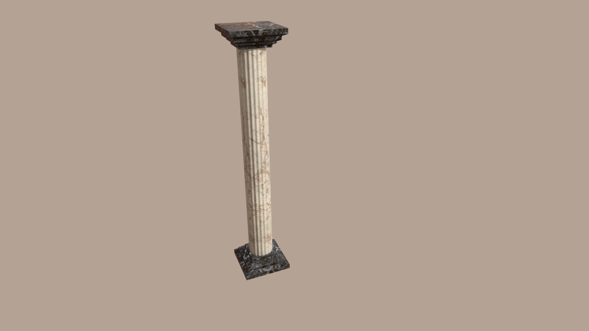 Marble Pilar - Download Free 3D model by omccartan [c485c1d] - Sketchfab