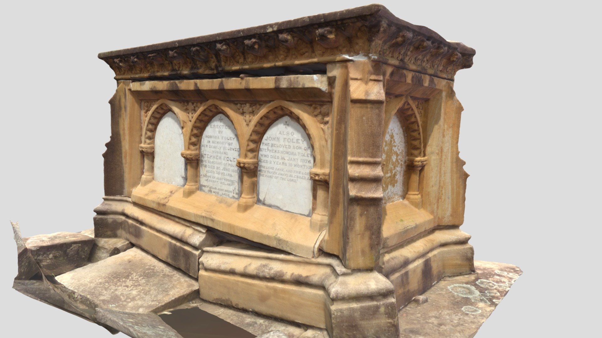 Raised Tomb - Rookwood Cemetery Sydney. - Download Free 3D model by ...