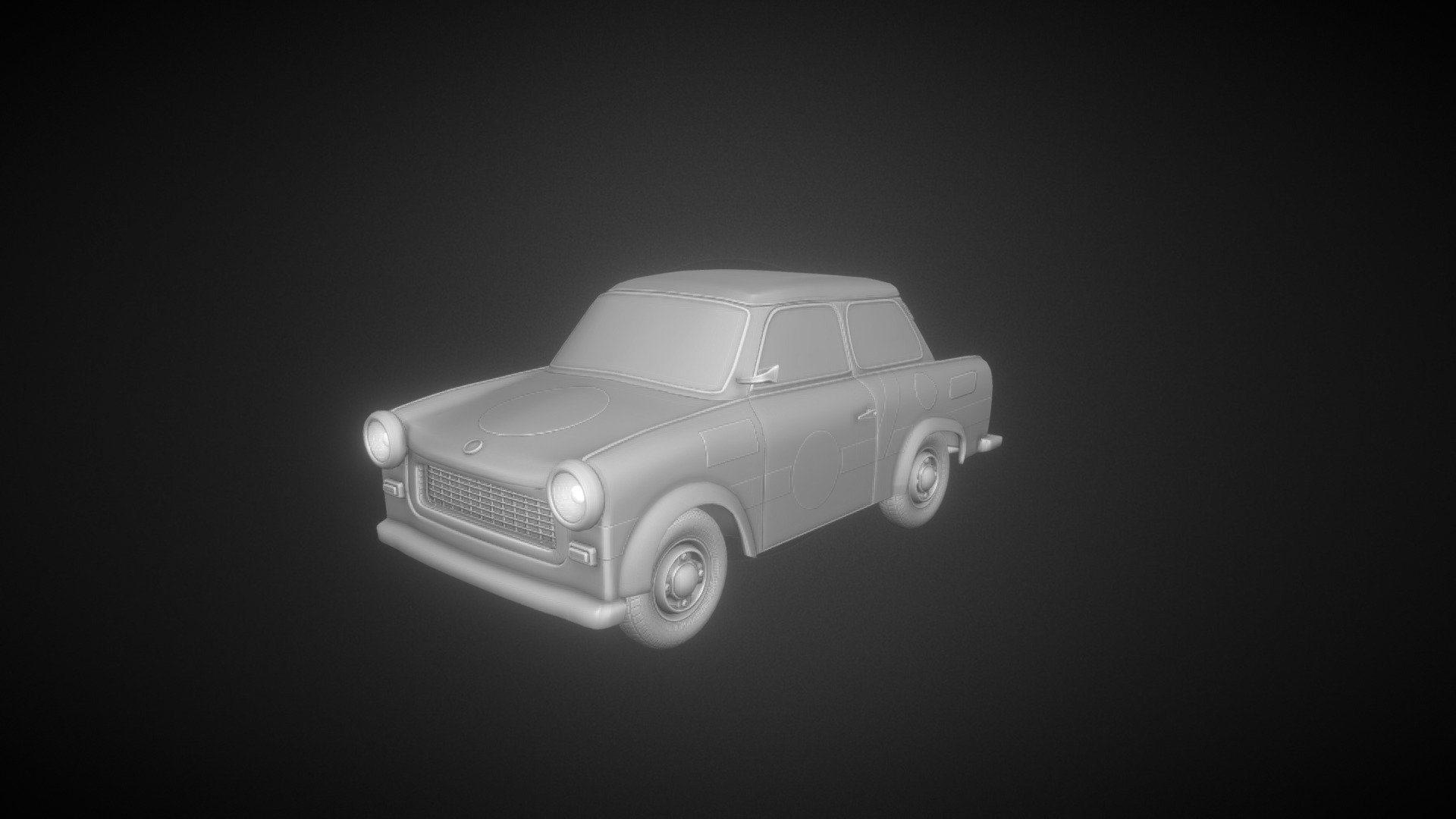 Trabant 501 (Burning rubber) - 3D model by mvdn [c489a4f] - Sketchfab