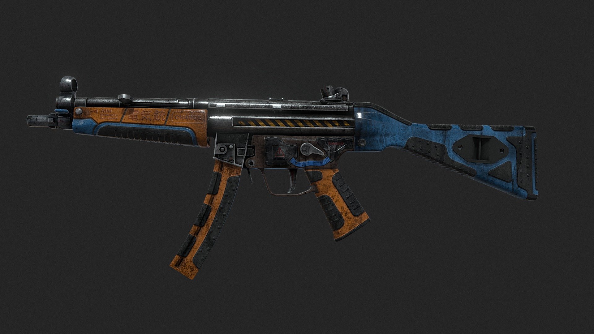 High Voltage MP5 - 3D model by Hesoyam (@onosendai94) [c489b4a] - Sketchfab