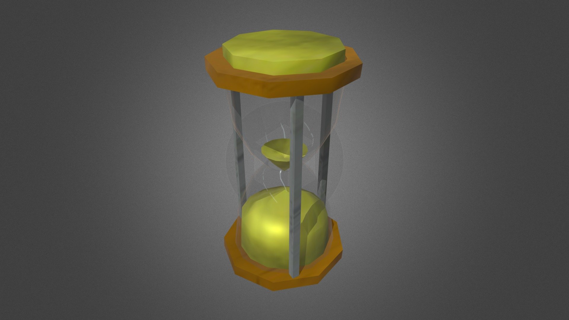 HourGlass Low Poly - Download Free 3D model by SkyFightUltra [c48b882 ...