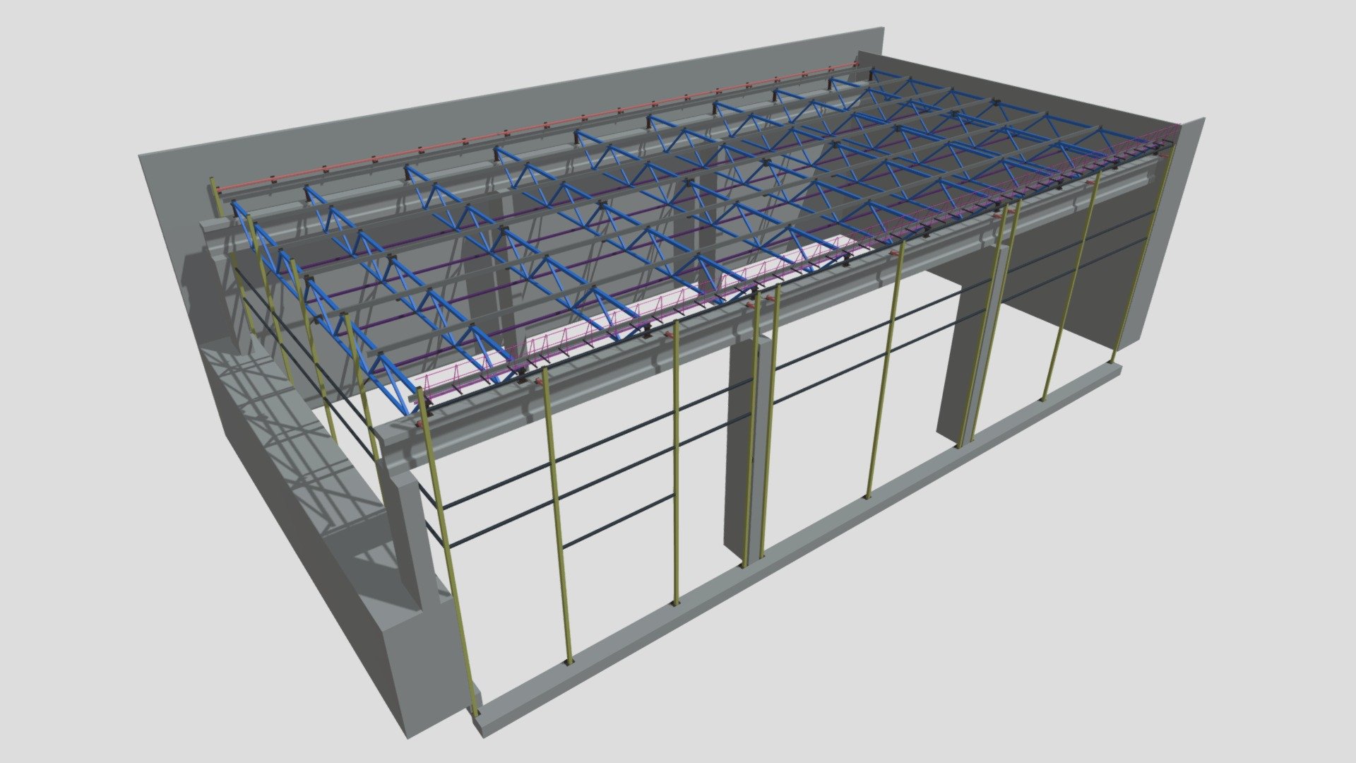 Finished products warehouse - Download Free 3D model by iliayurchenkov ...