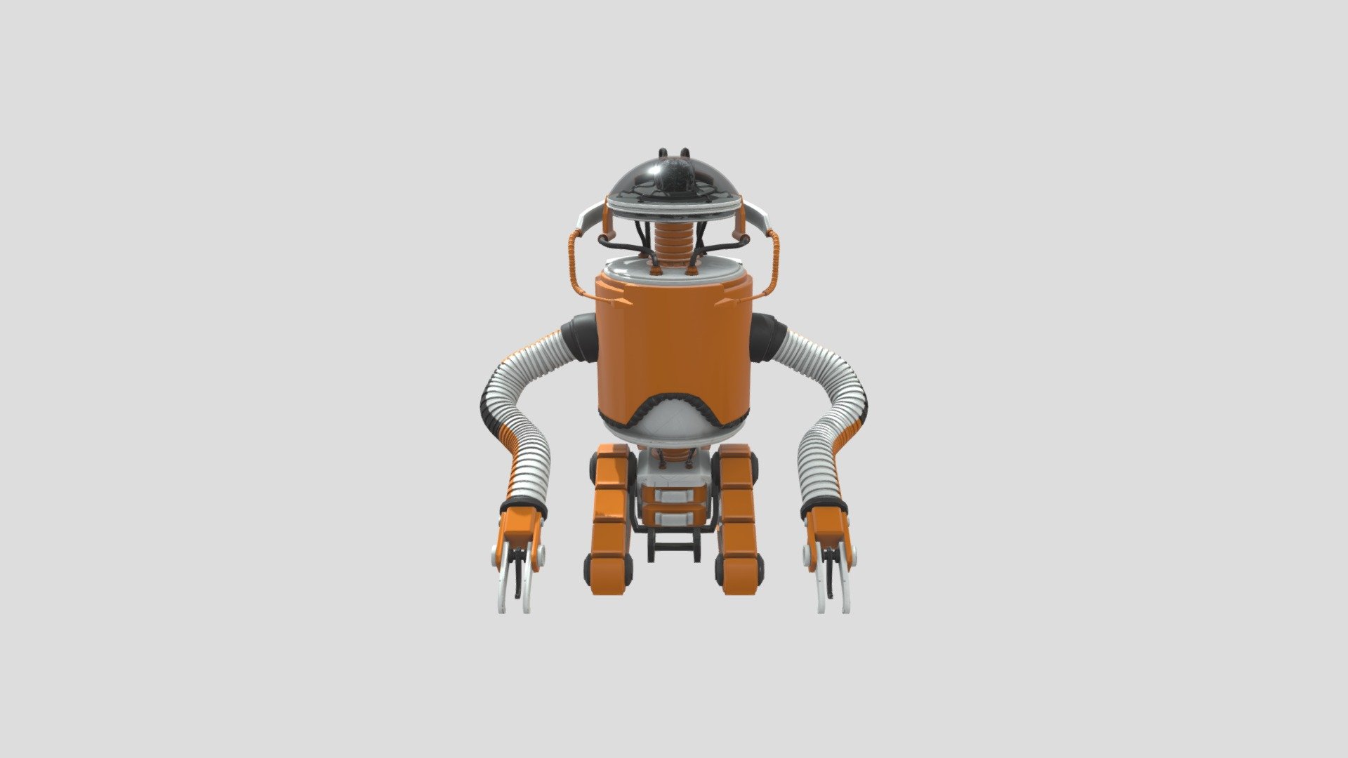 Smite Style Robot - 3D model by Damian.Howe [c48cc86] - Sketchfab