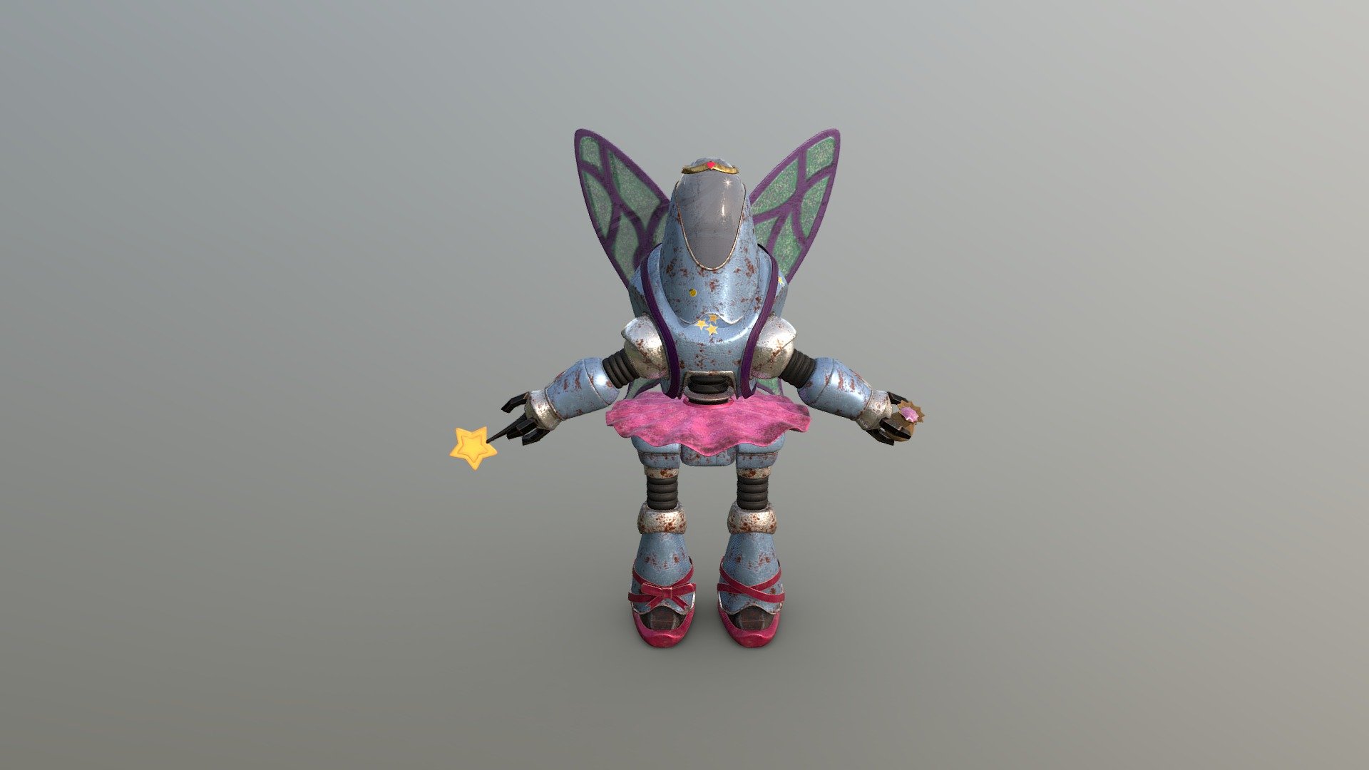 Fairy Protectron - Fallout - 3D model by Ethan Campbell (@ecampbell742 ...
