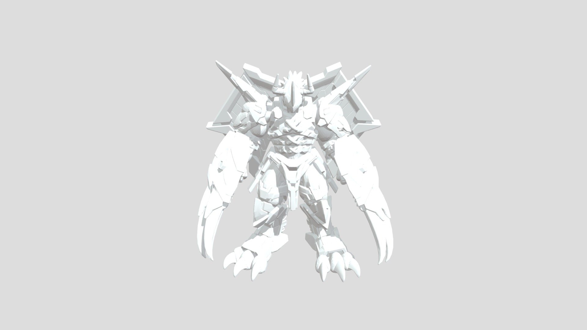 Amplified Wargreymon - Download Free 3D model by youberhu15 [c48d835 ...