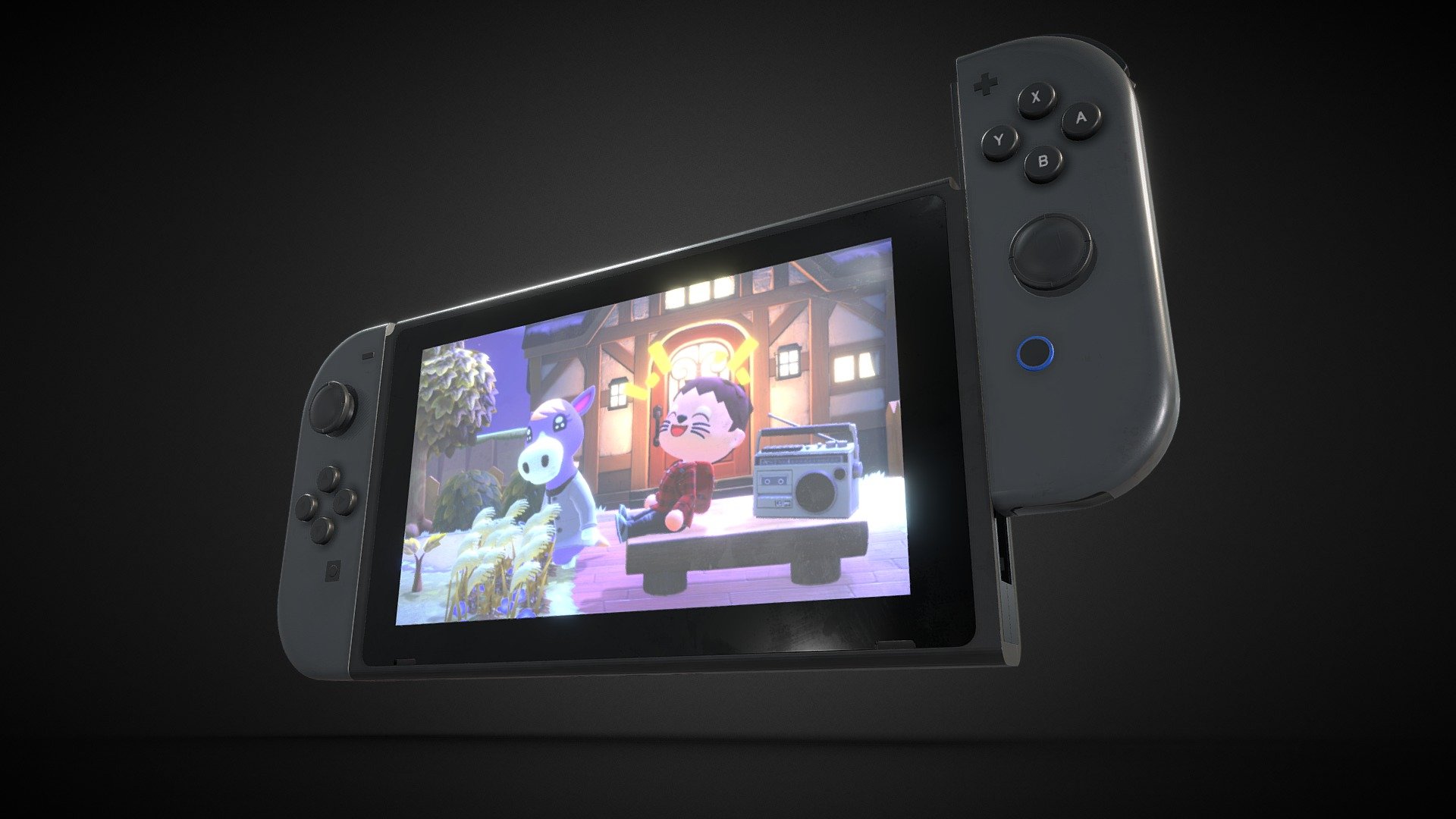 Nintendo Switch - 3D model by pegashis [c48da4c] - Sketchfab