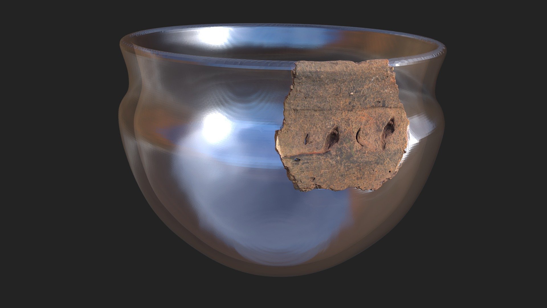 Kurmantau-5. Reconstruction of the pot #11 - 3D model by Archaeological ...
