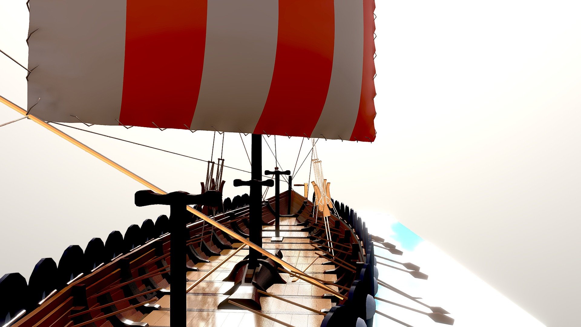 Viking Gokstad - Buy Royalty Free 3D model by Átila Becker ...